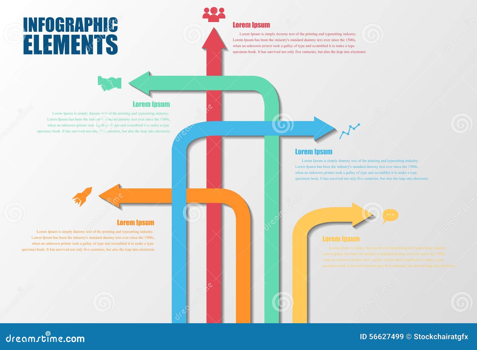 Infographic Color Vector Illustration Set. Info Pie Charts, Digram ...