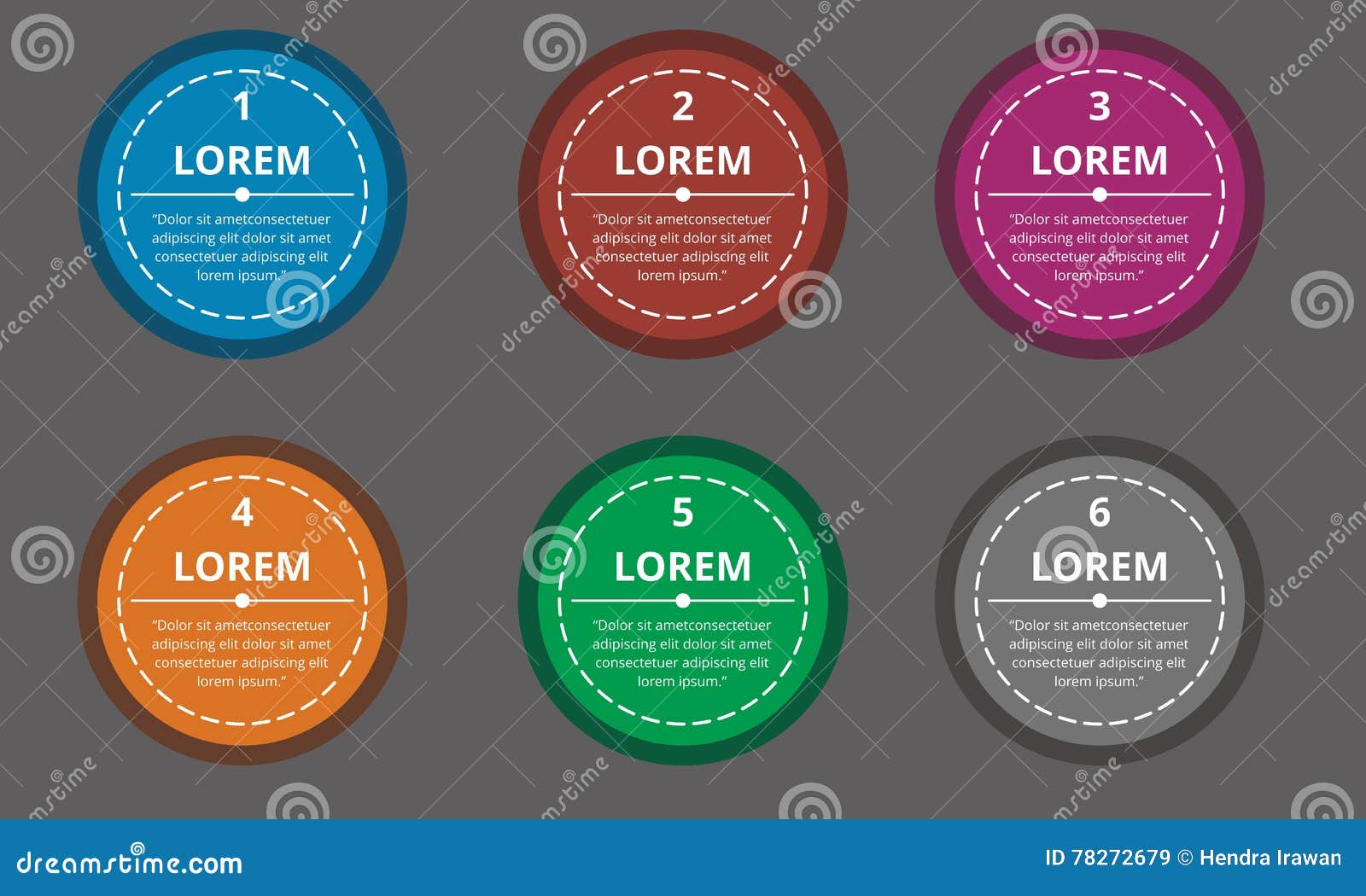 The Infographic Colorfull Modern Vector Stock Vector - Illustration of ...