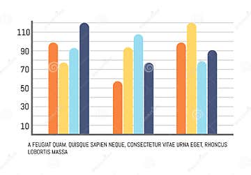 Infographic Comparing Data Results with Scales Stock Vector ...