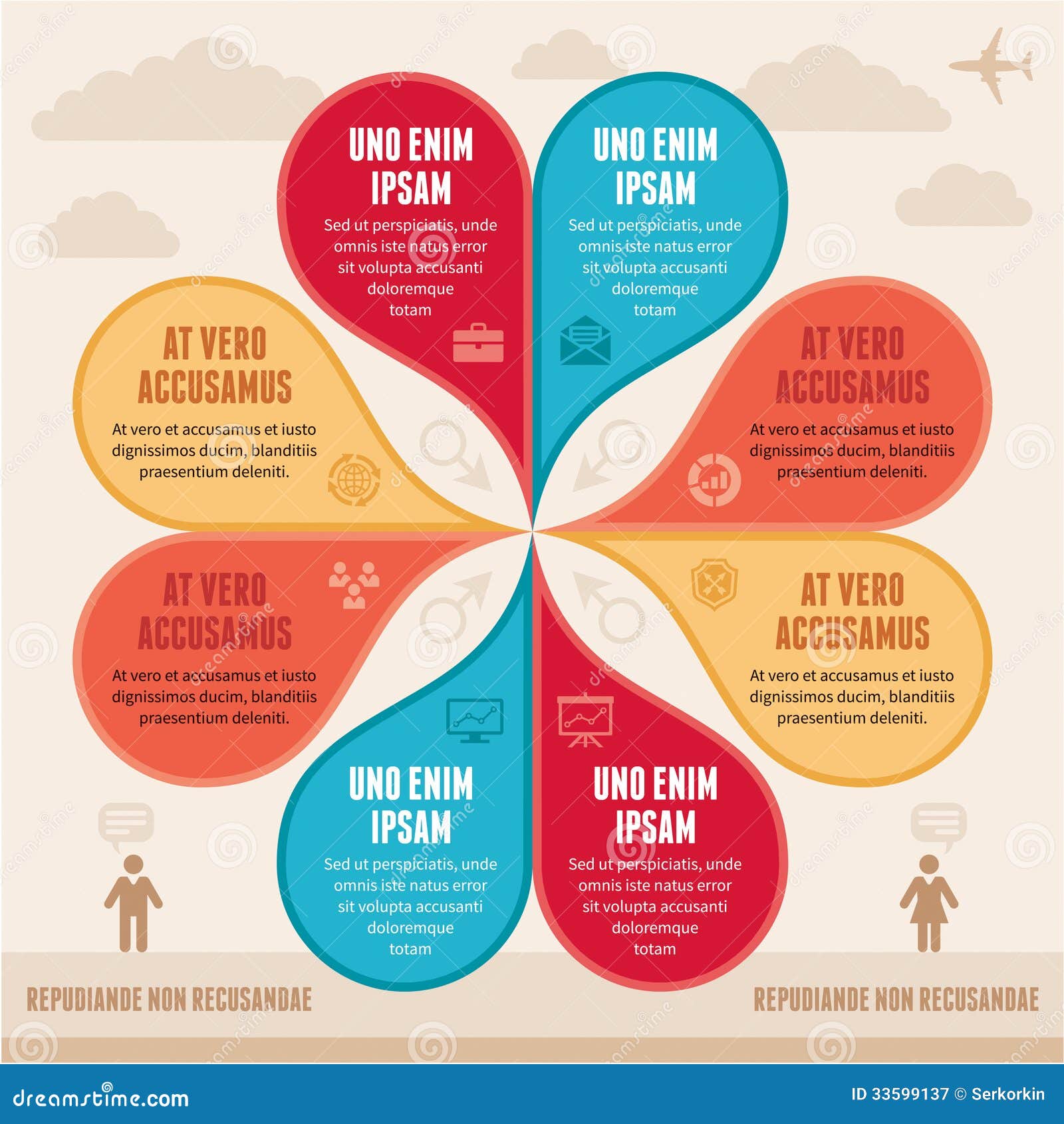 Infographic Concept - Creative Vector Scheme Stock Vector ...