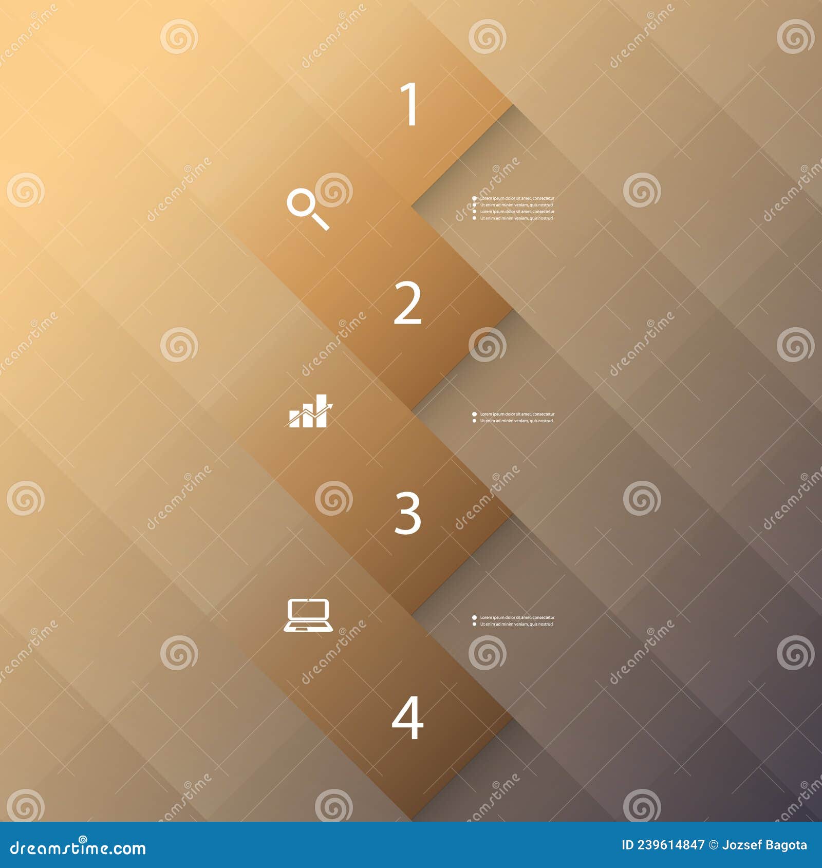 Infographic Concept - Flow Chart Design - Timeline Stock Vector ...