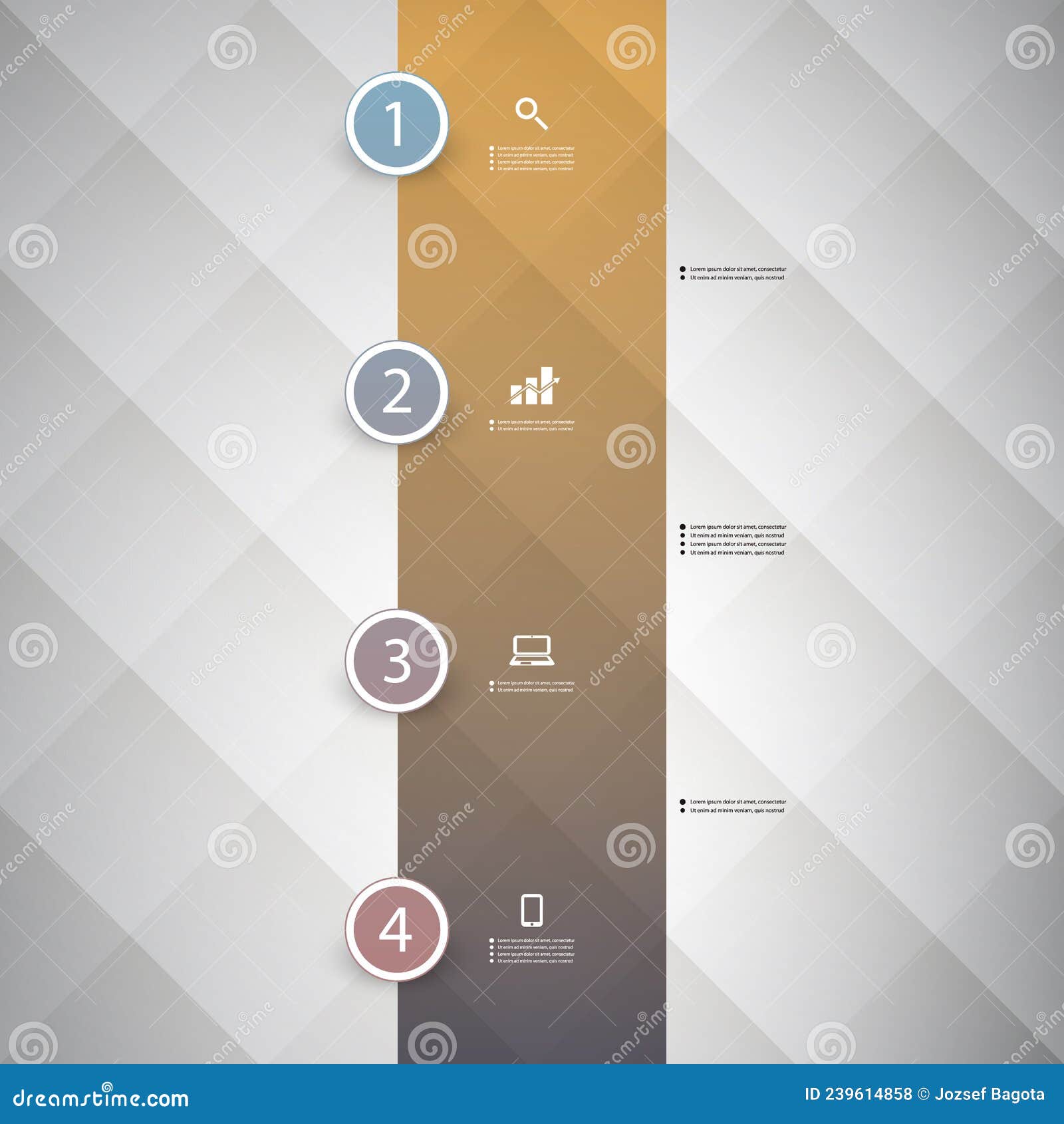 Infographic Concept - Flow Chart Design - Timeline Stock Vector ...