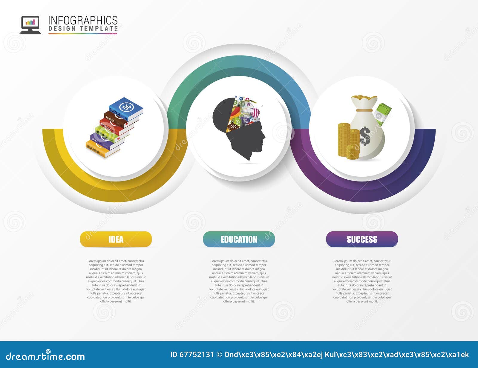 Infographic Concept. Modern Design Template Stock Vector - Illustration ...