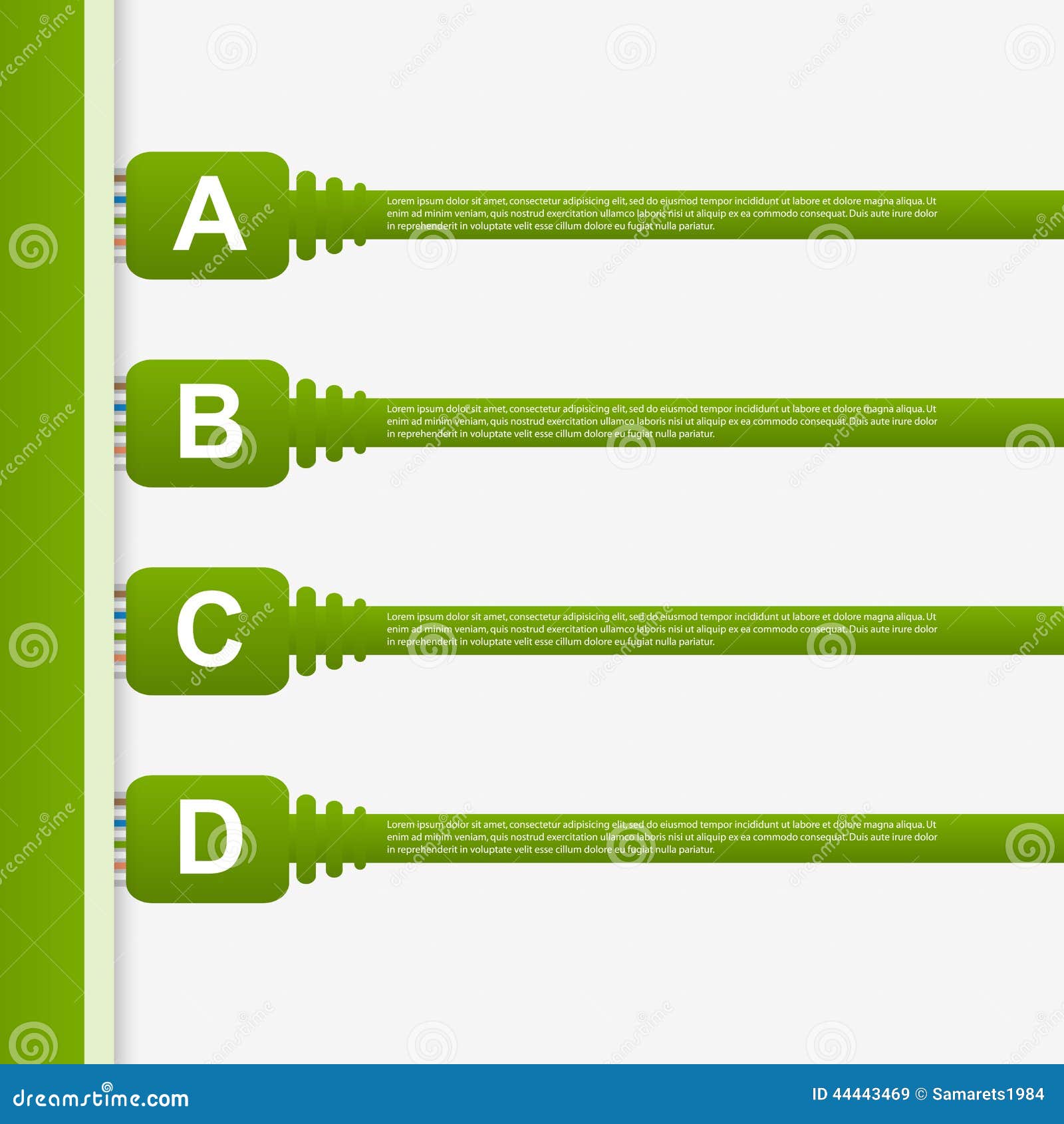 Infographic Connection Cable Design Concept. Stock Vector ...