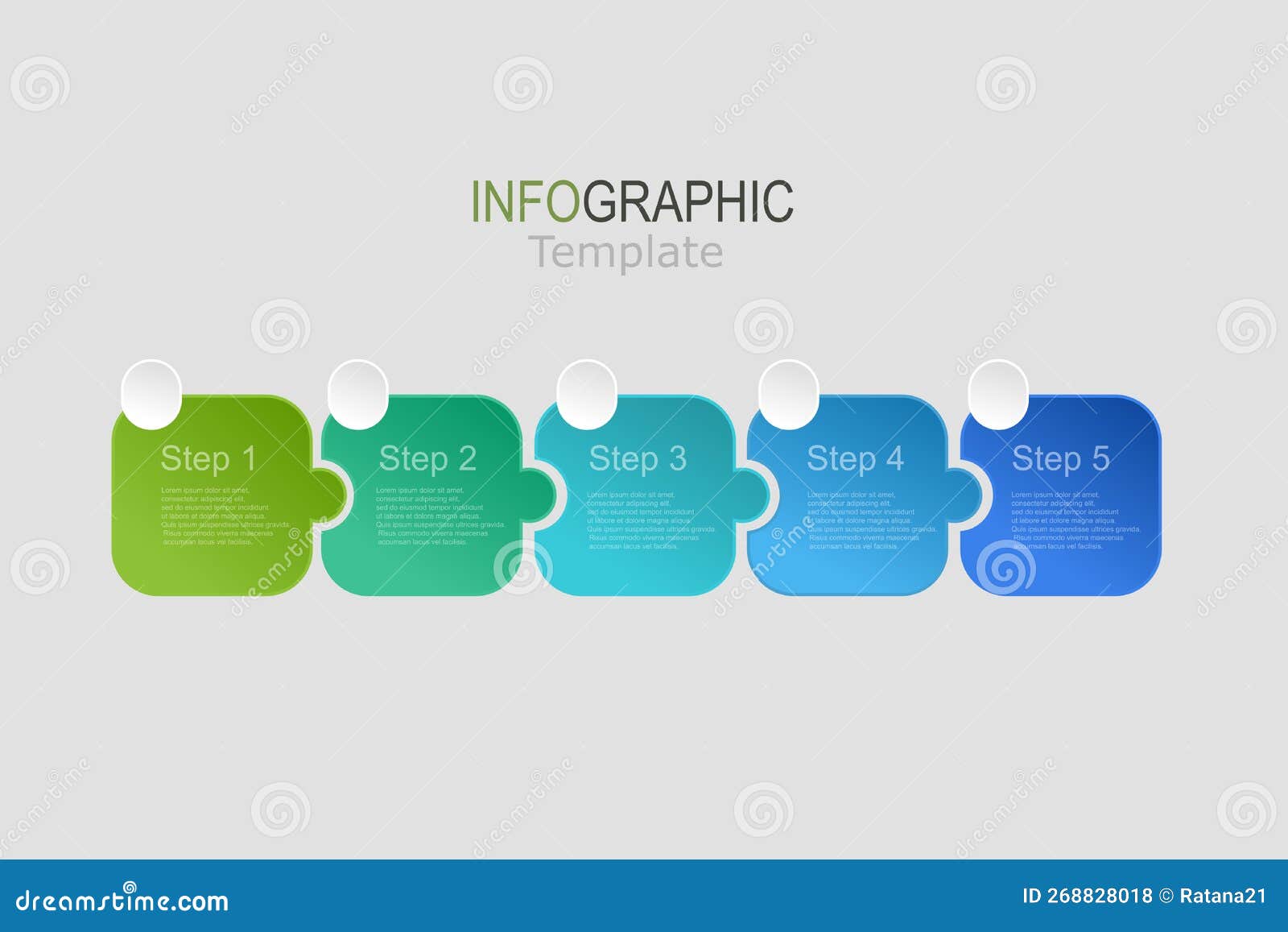 6 Steps Of Project Process Cartoon Vector | CartoonDealer.com #200122793