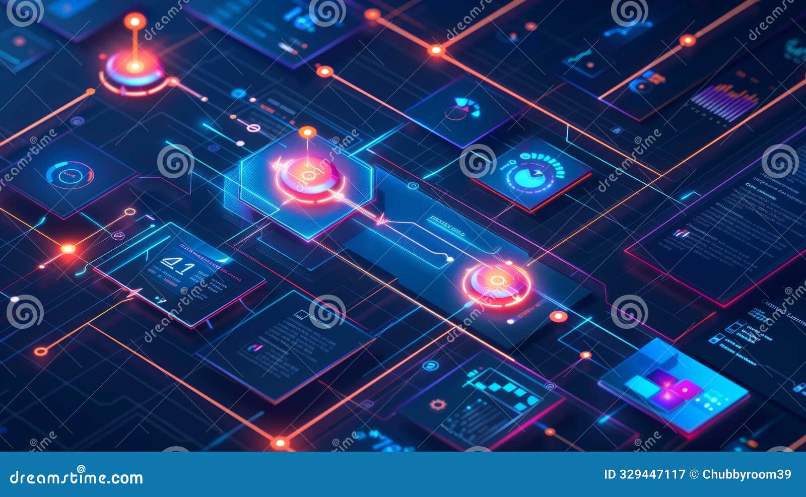 Infographic Depicting Data Analytics, Stakeholder Feedback, and ...