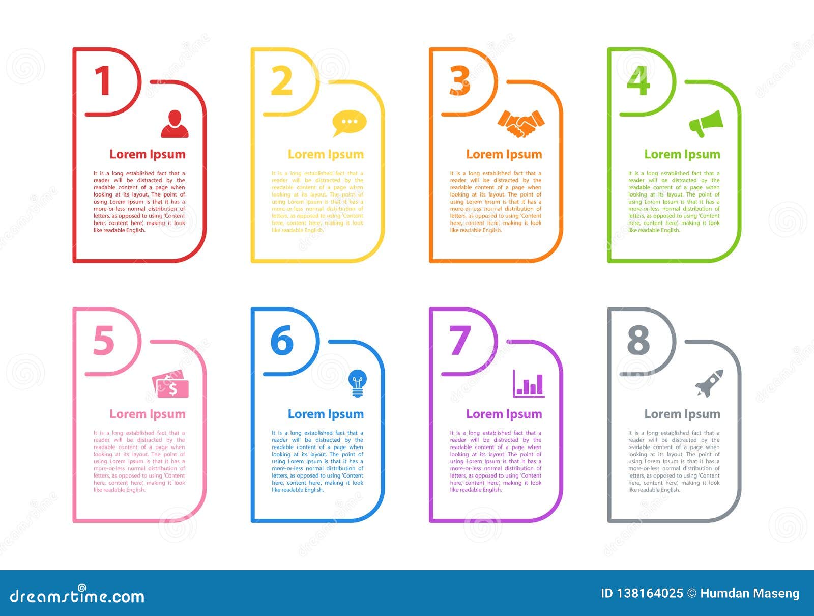 Infographic Design Business Concept Stock Vector - Illustration of ...