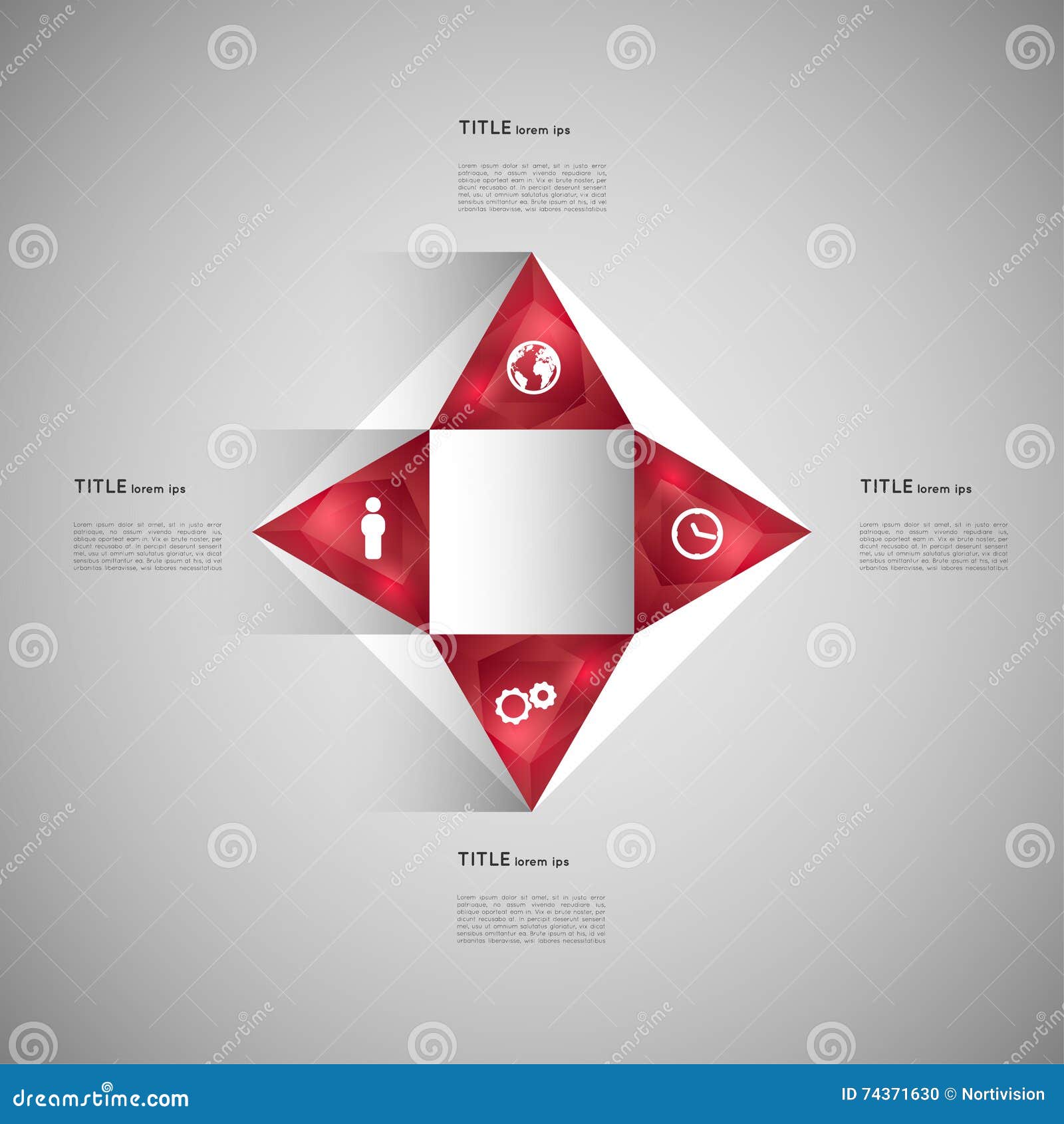 Infographic design element stock vector. Illustration of jewel - 74371630