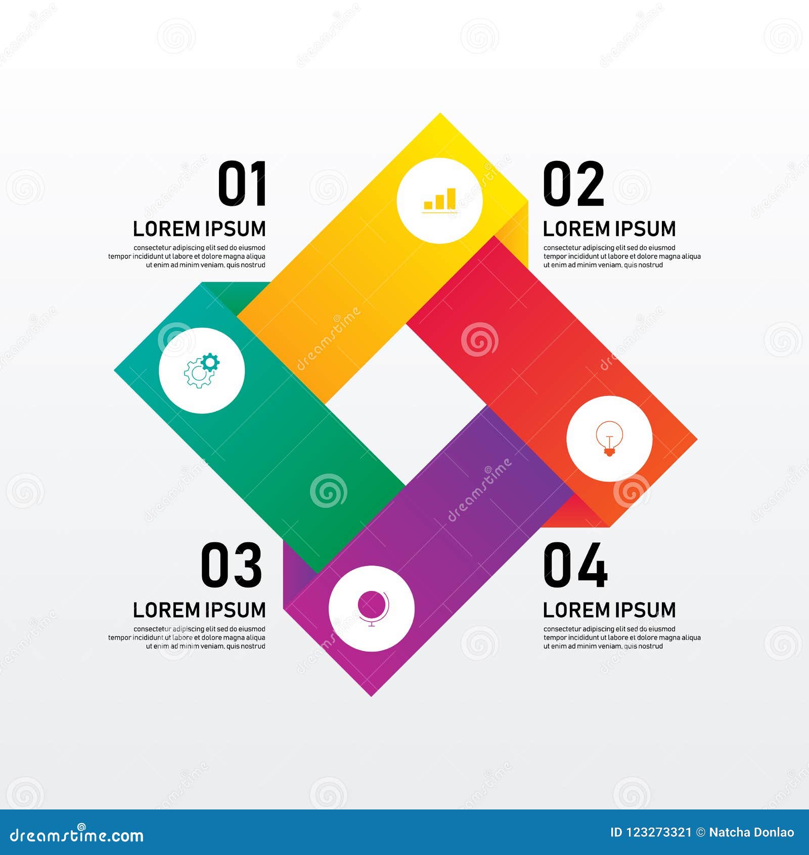 Infographic Design Element Template for Business Presentation Wi Stock ...