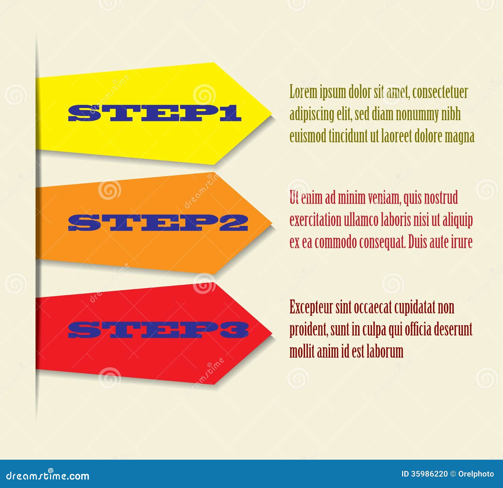 Infographic Design Elements Stock Vector - Illustration of bookmark ...