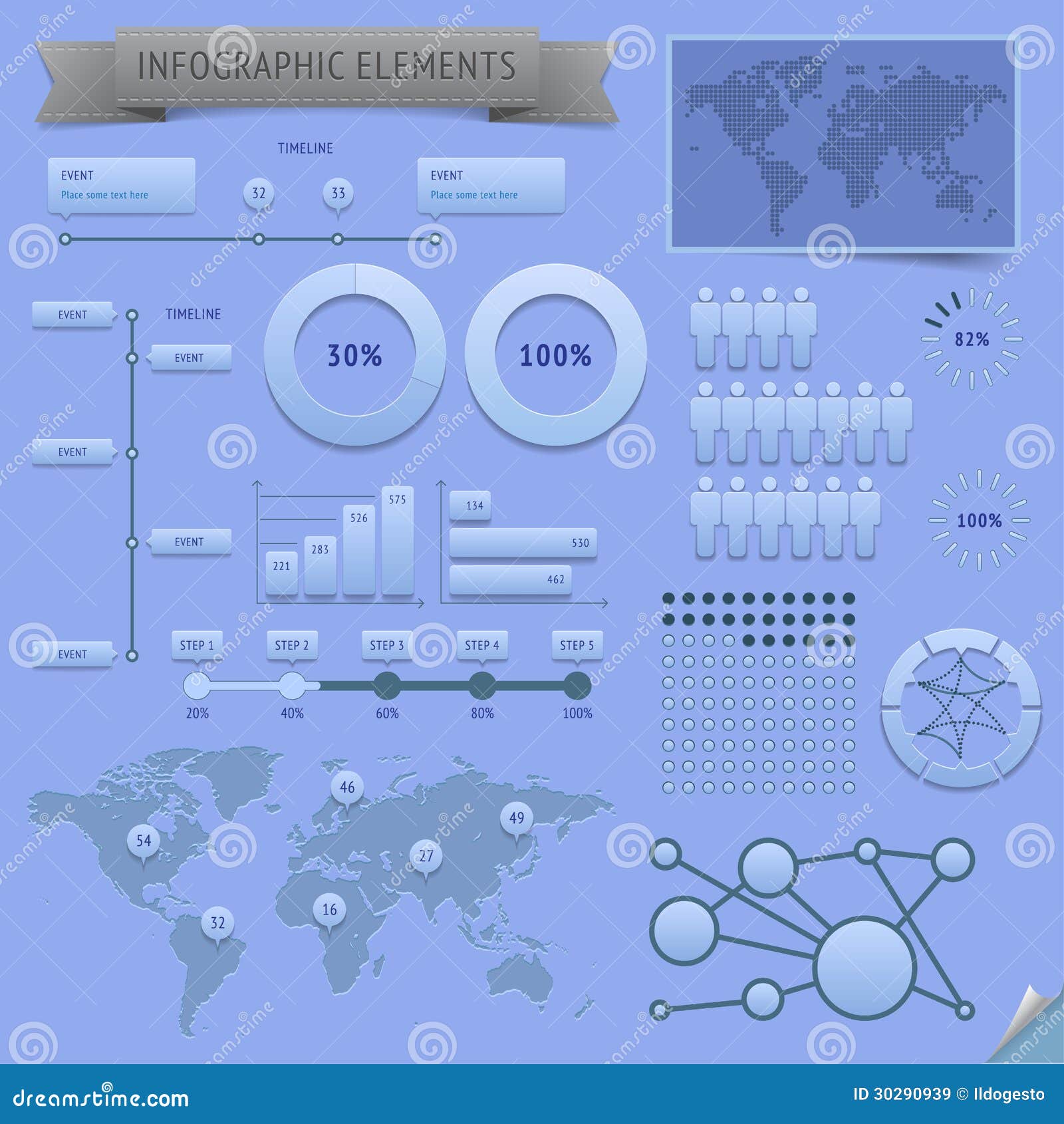 Infographic Design Elements Stock Vector - Illustration of vector ...