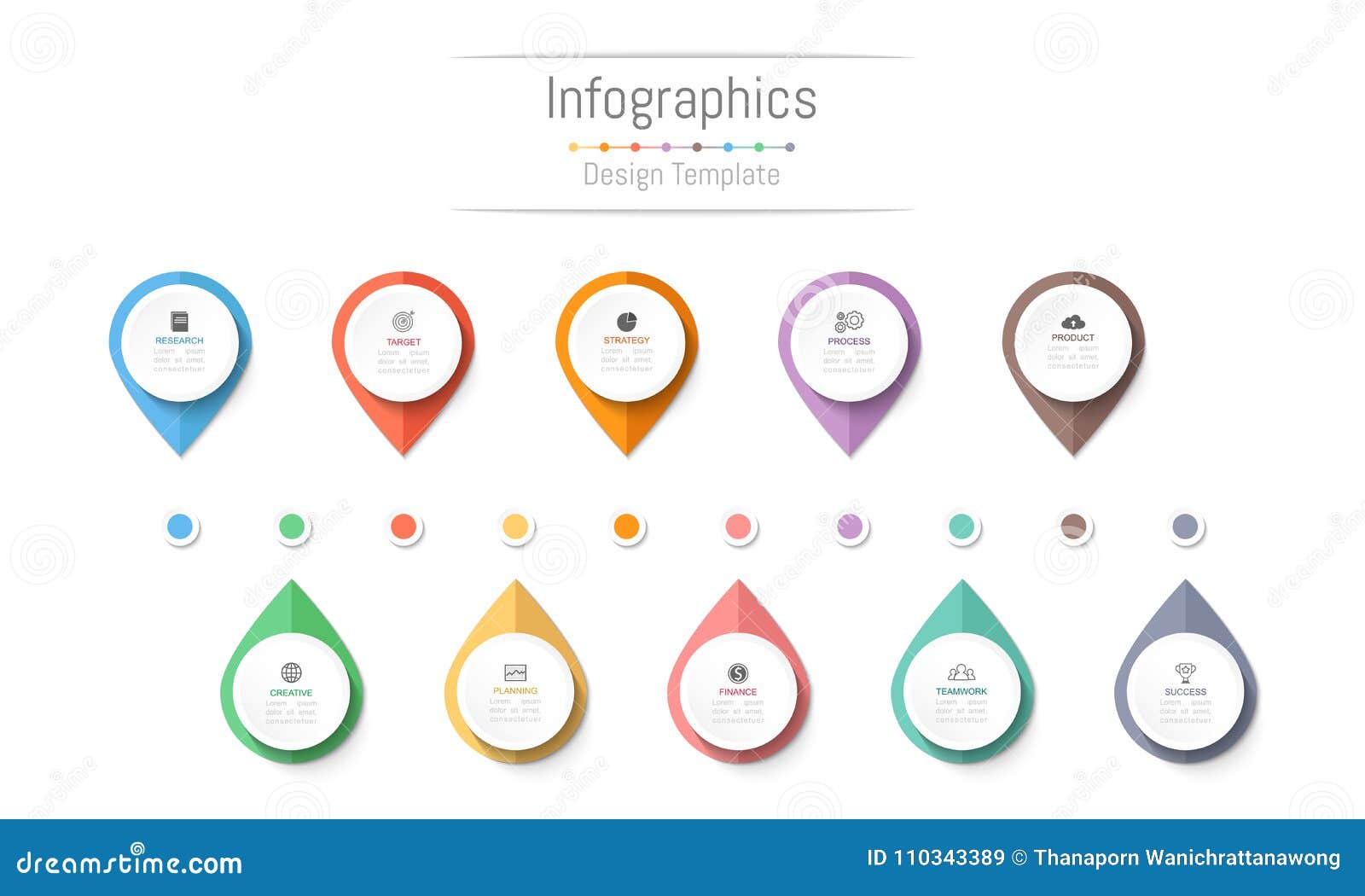 Infographic Design Elements for Your Business Data with 10 Options ...