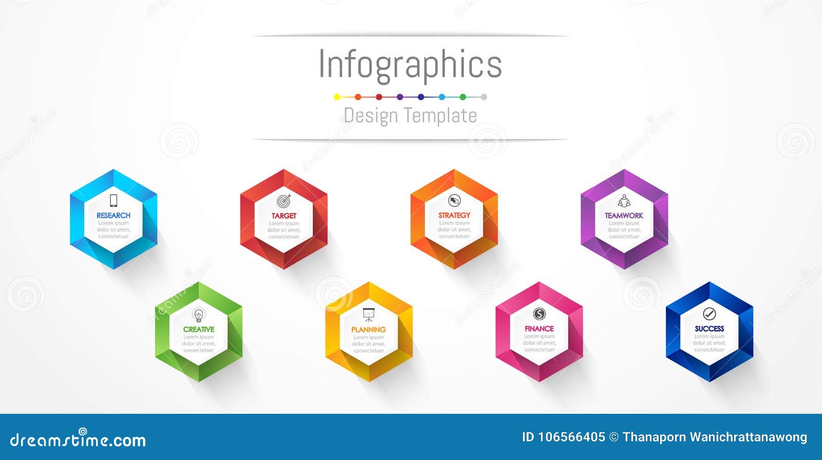 Infographic Design Elements for Your Business Data with 8 Options ...