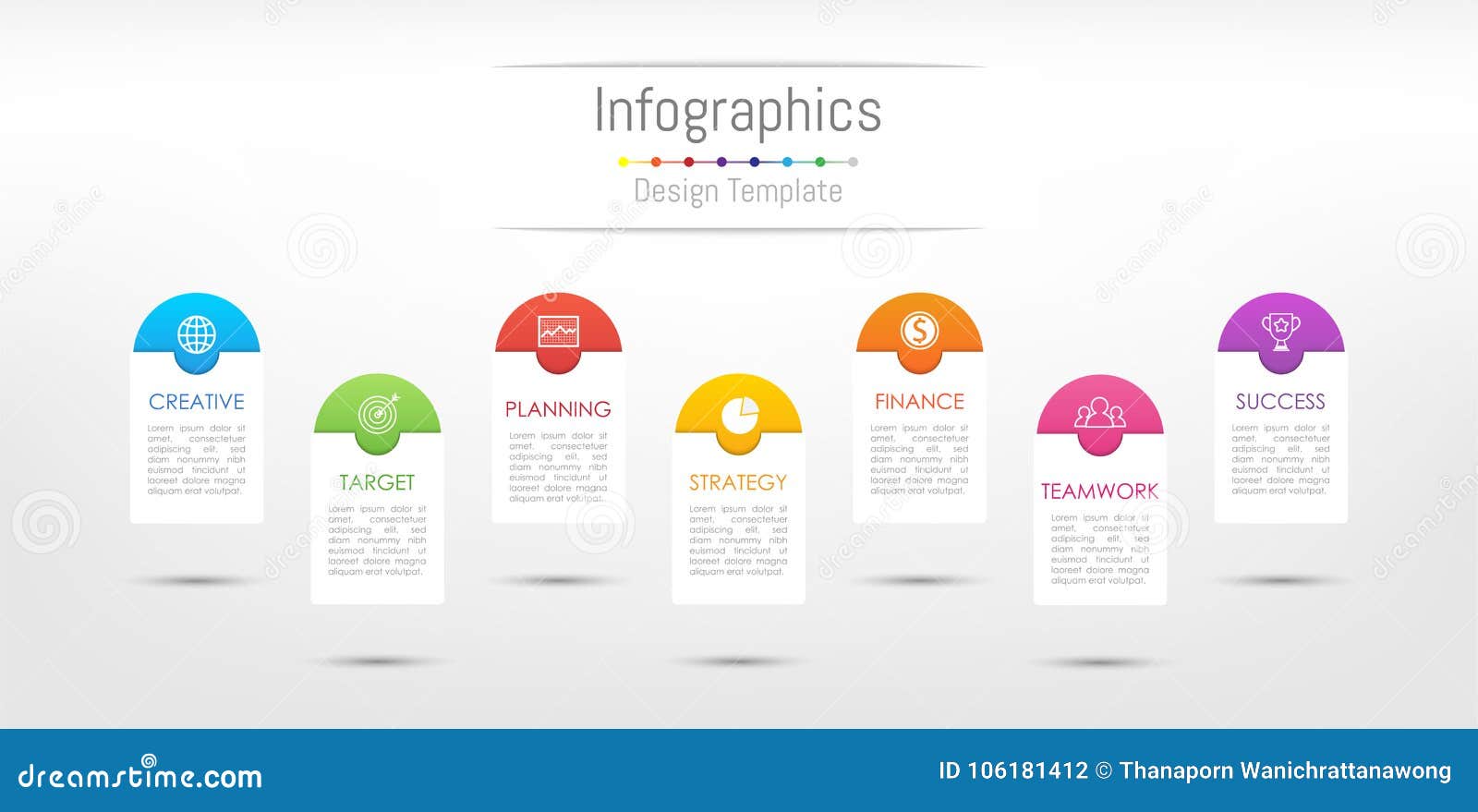 Infographic Design Elements for Your Business Data with 7 Options ...