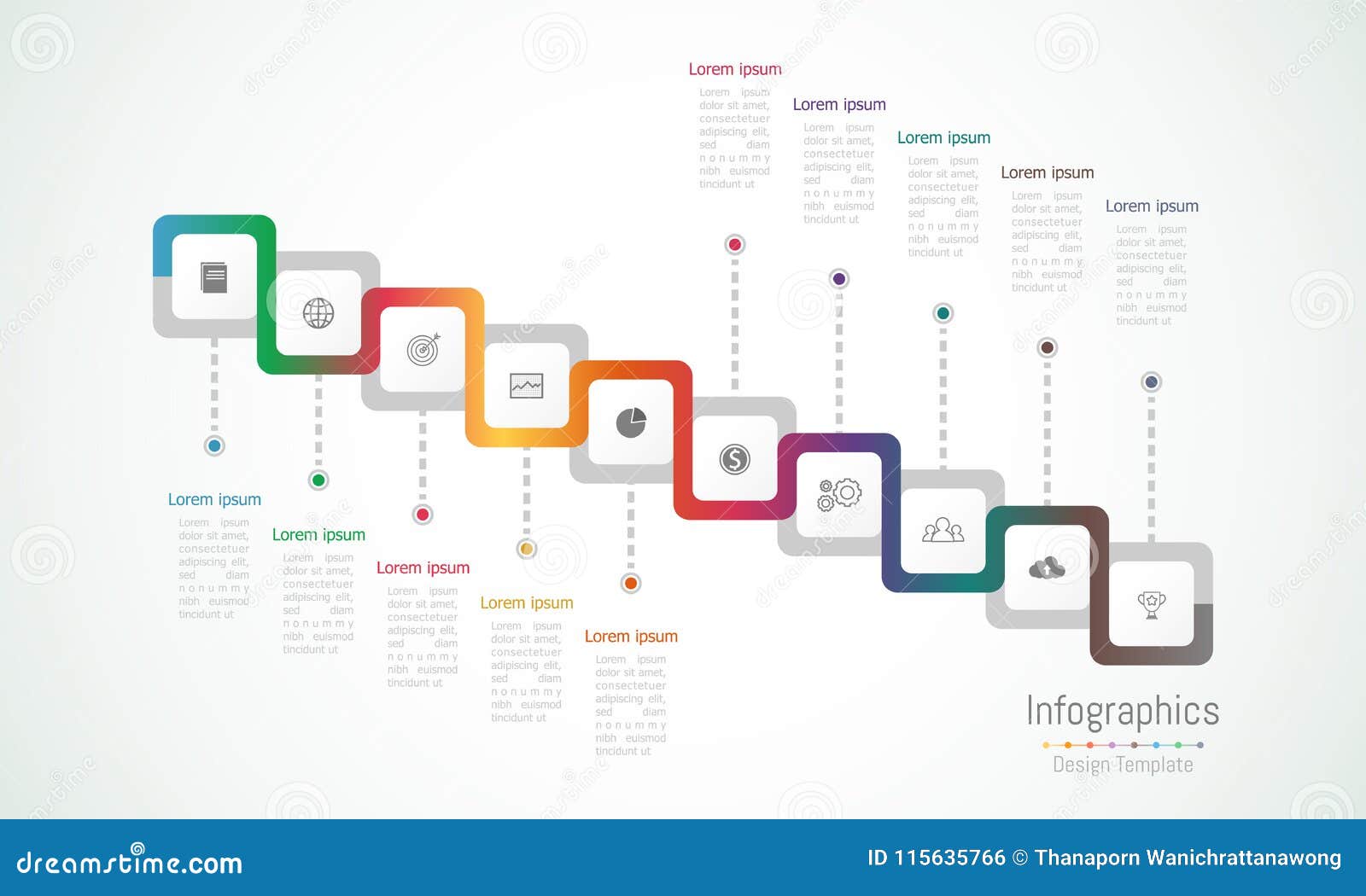 Infographic Design Elements for Your Business Data with 10 Options ...