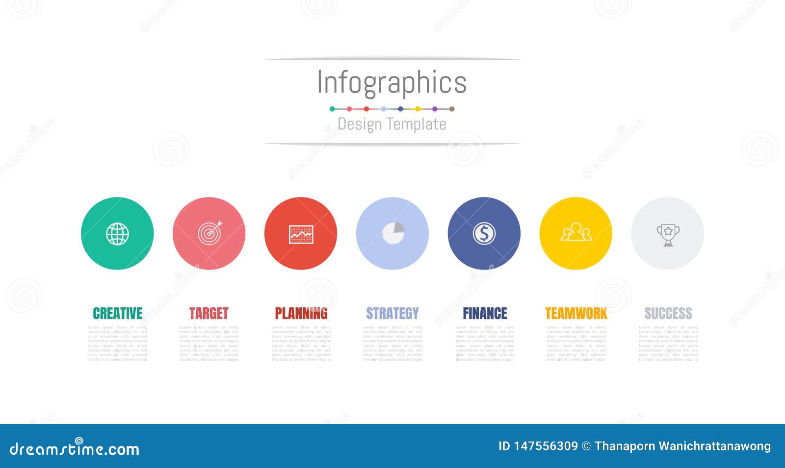 Infographic Design Elements for Your Business Data with 7 Options ...