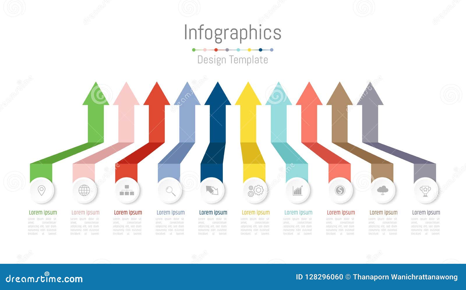 Infographic Design Elements for Your Business Data with 10 Options ...