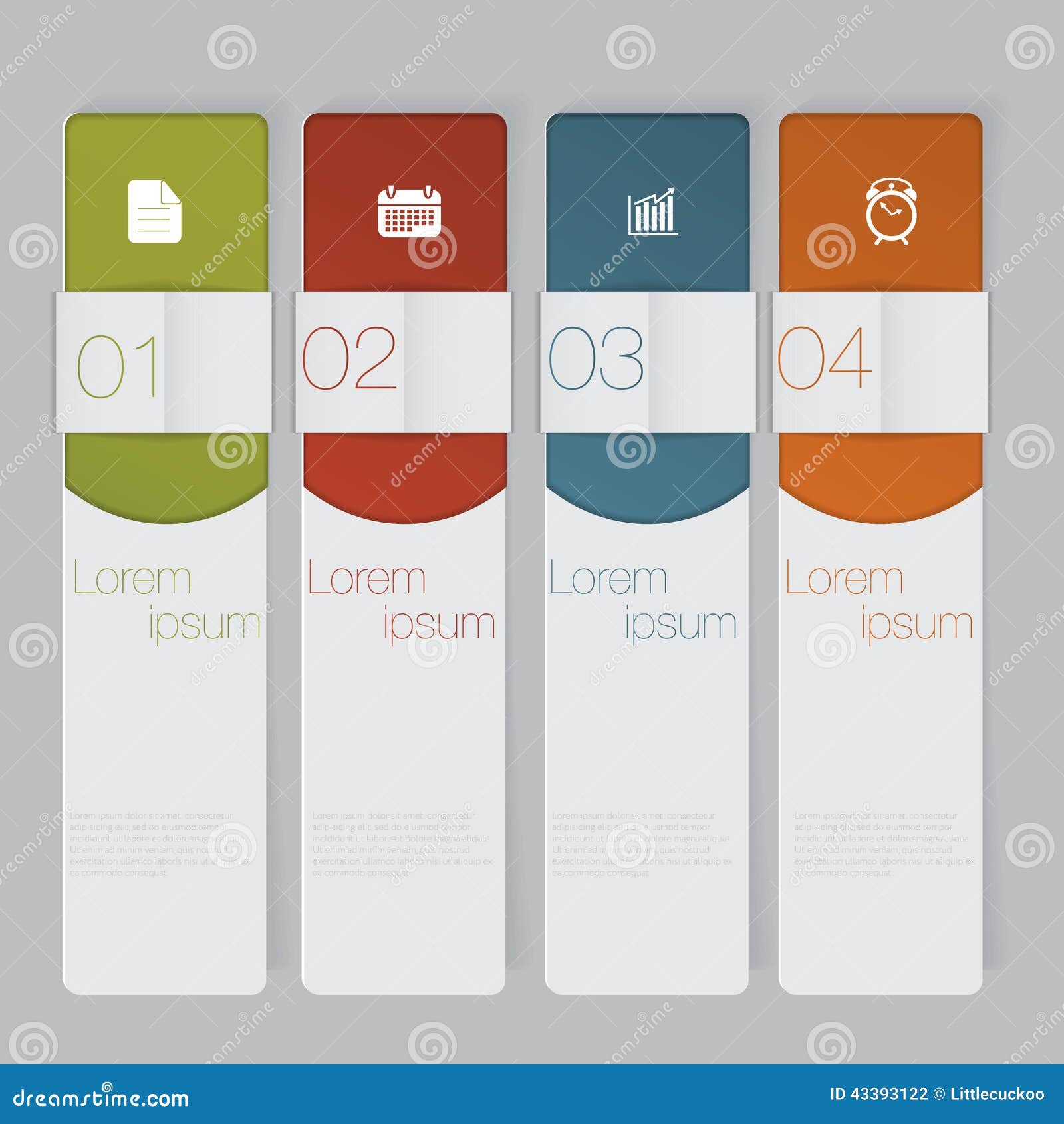 Infographic. Design Number Banners Template Graphic or Website Layout ...