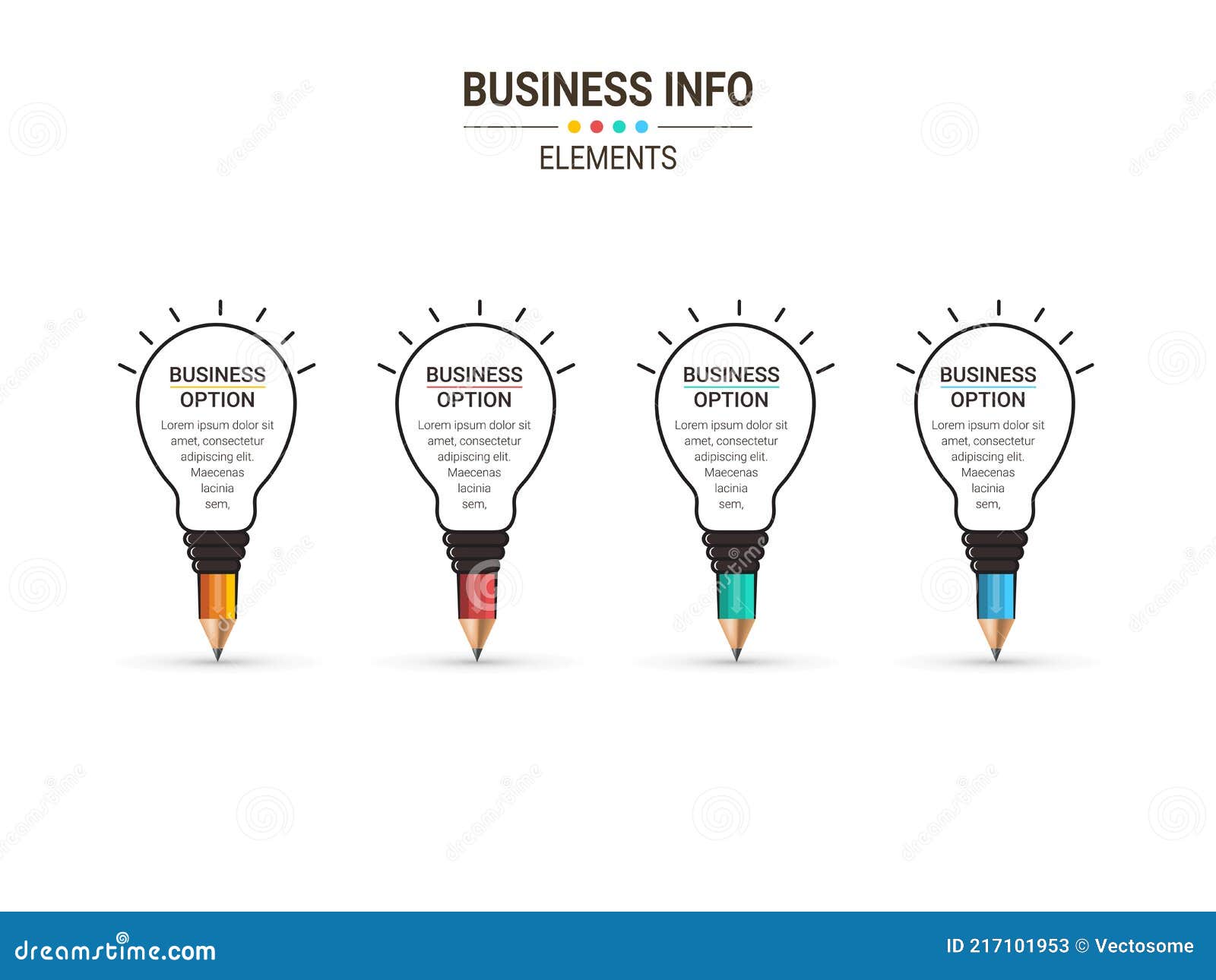 Business Data Visualization. Simple Infographic Design Template ...