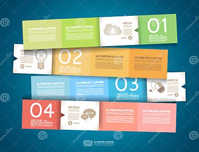 Infographic Design - Original Paper Tags Stock Vector - Illustration of ...