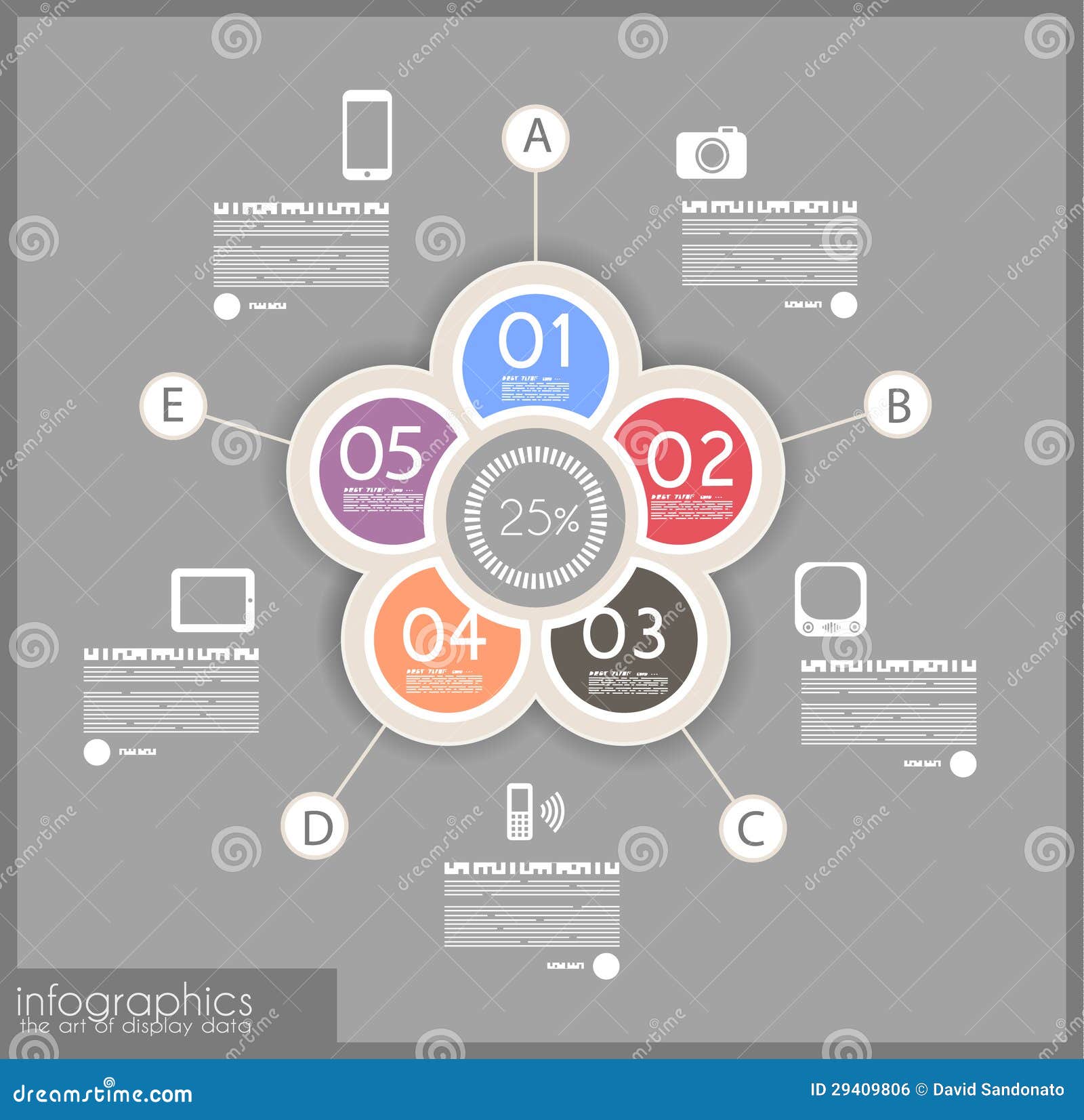 Infographic Design for Product Ranking Stock Vector - Illustration of ...