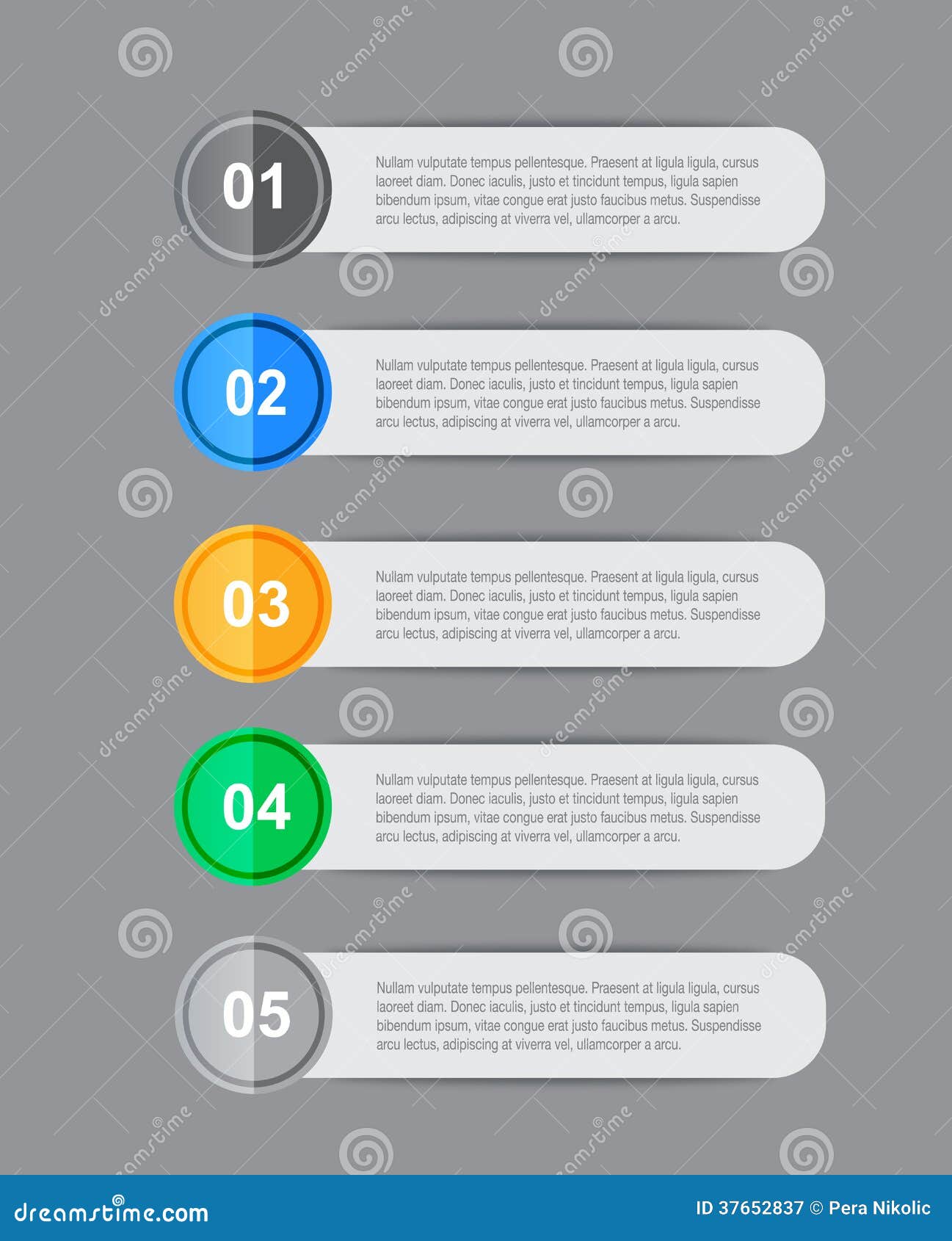 Infographic Design for Product Ranking Stock Vector - Illustration of ...