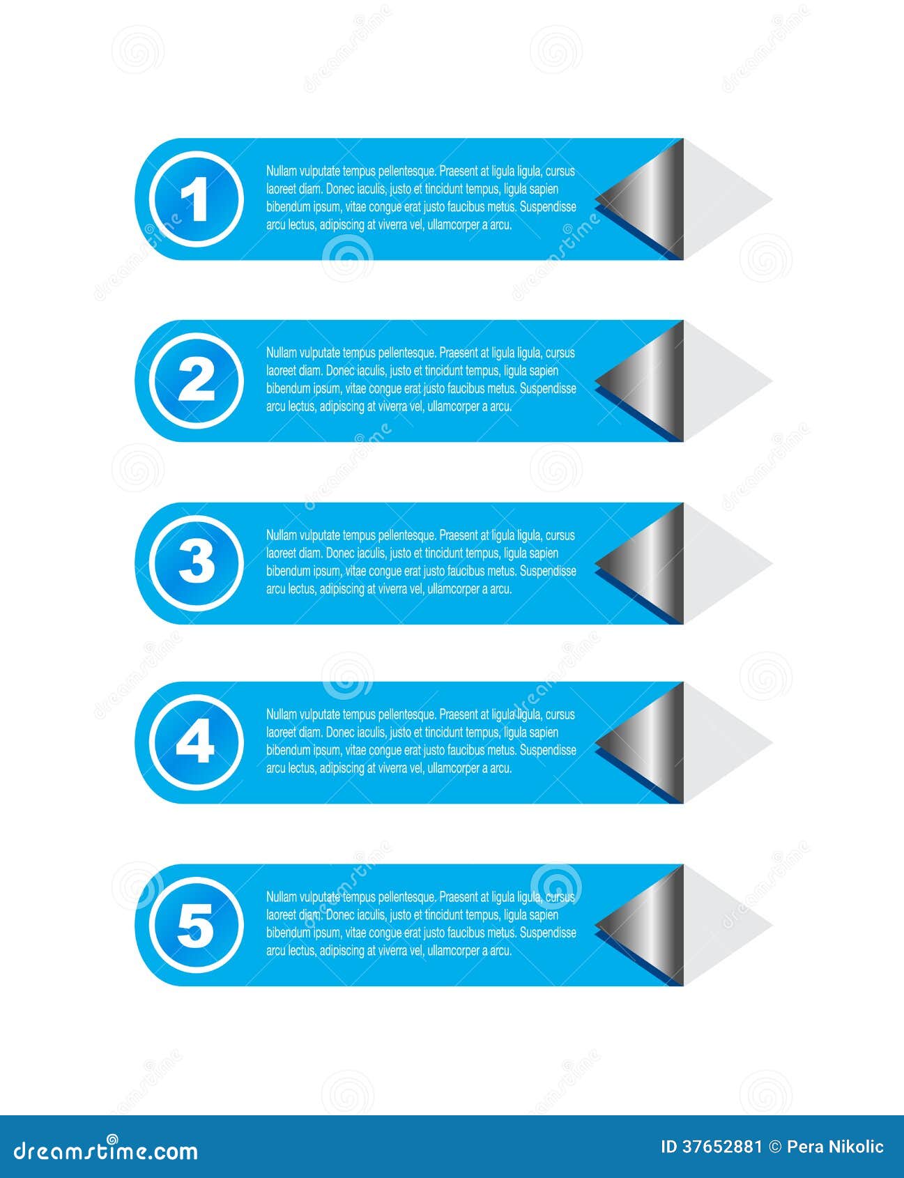 Infographic Design for Product Ranking Stock Vector - Illustration of ...