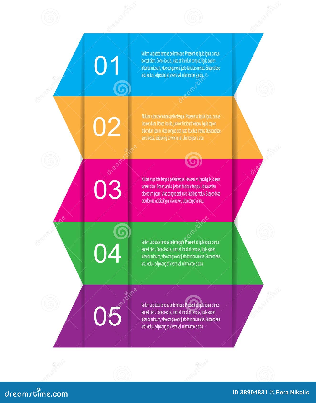 Infographic Design for Product Ranking Stock Illustration ...