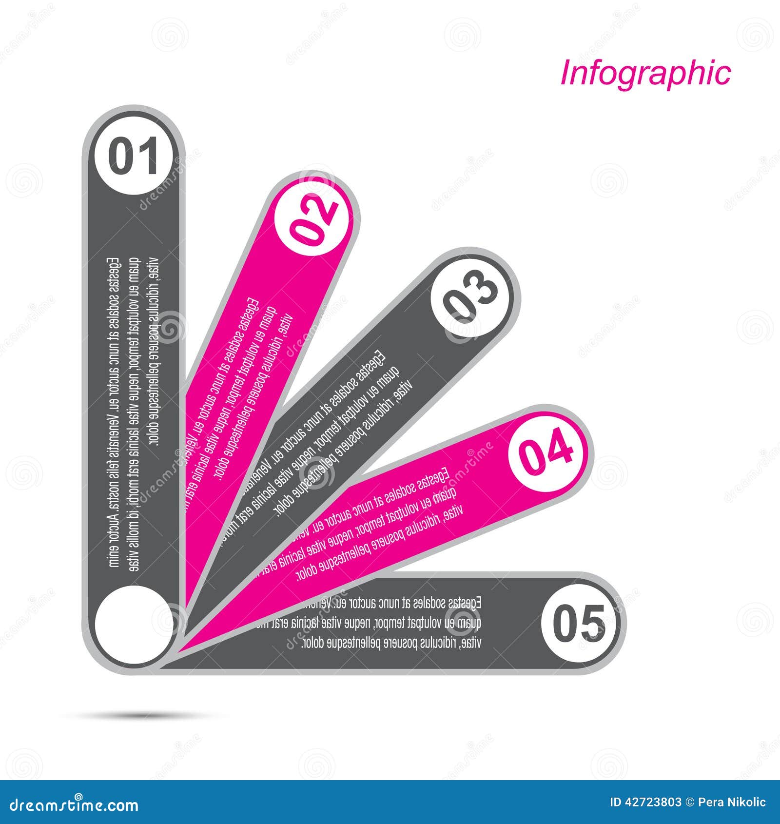 Infographic Design for Product Ranking Stock Vector - Illustration of ...