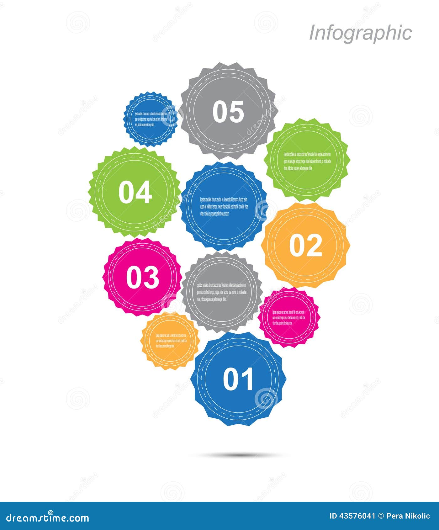 Infographic Design for Product Ranking Stock Vector - Illustration of ...