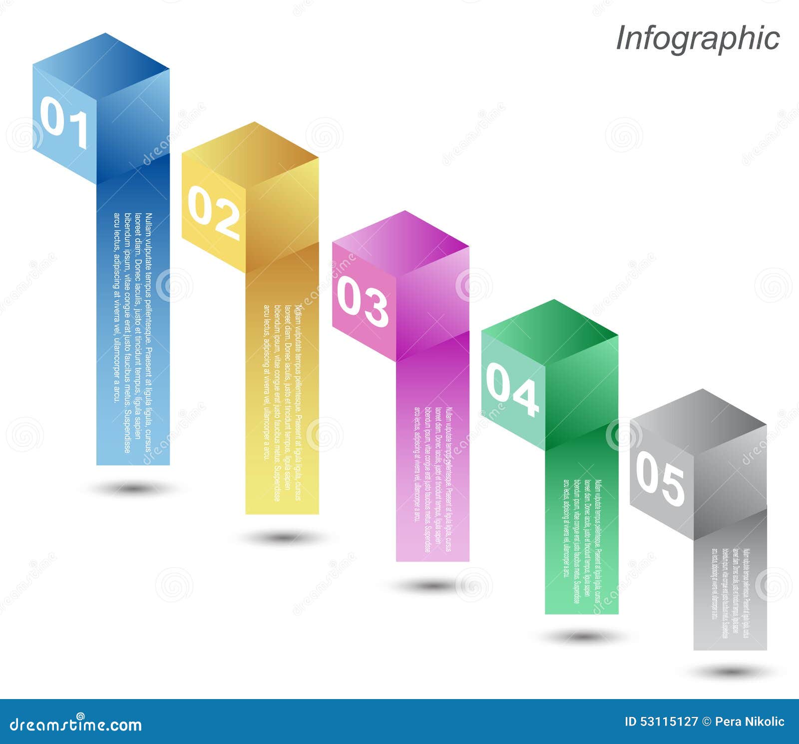 Infographic Design for Product Ranking Stock Vector - Illustration of ...