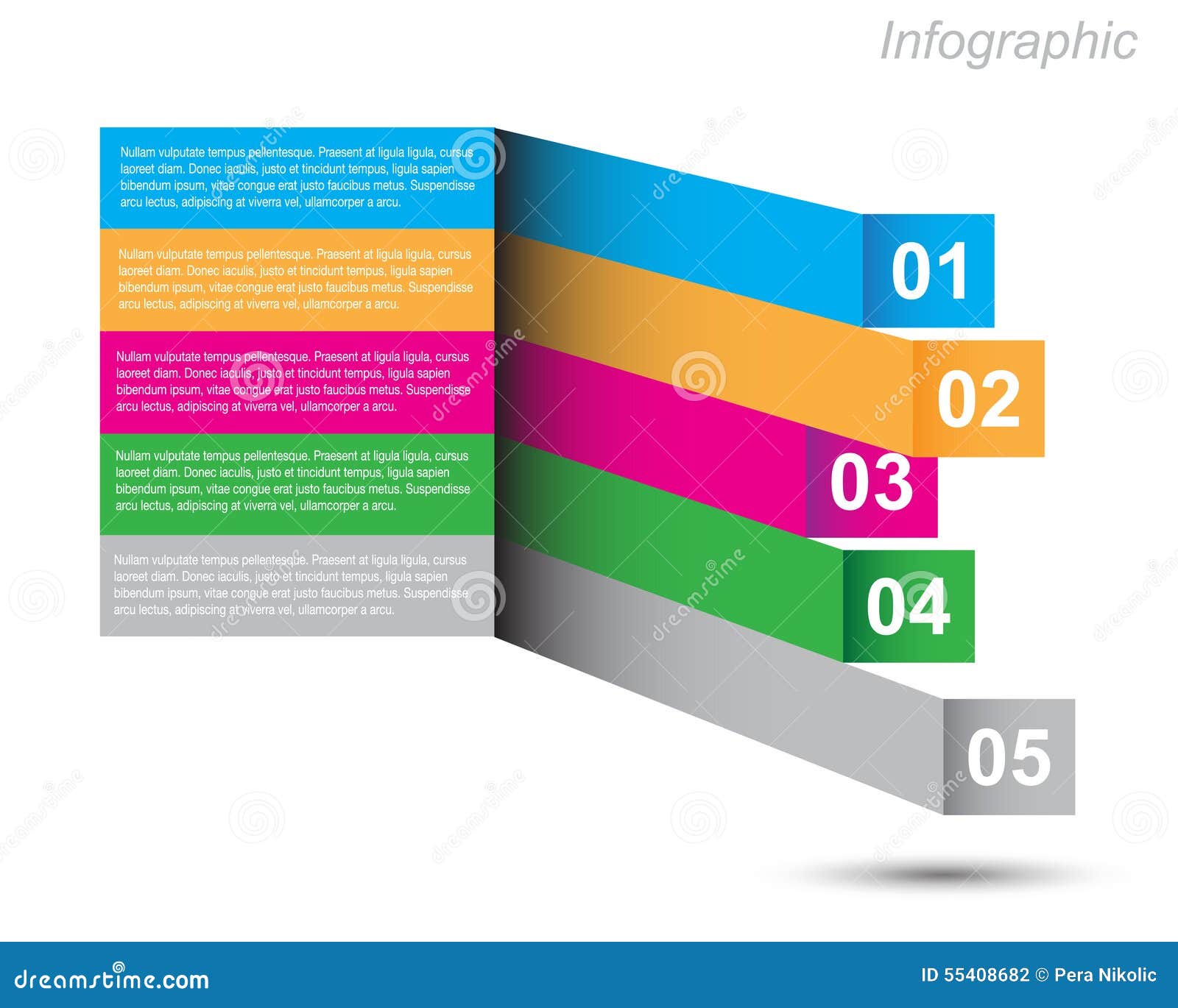 Infographic Design for Product Ranking Stock Vector - Illustration of ...