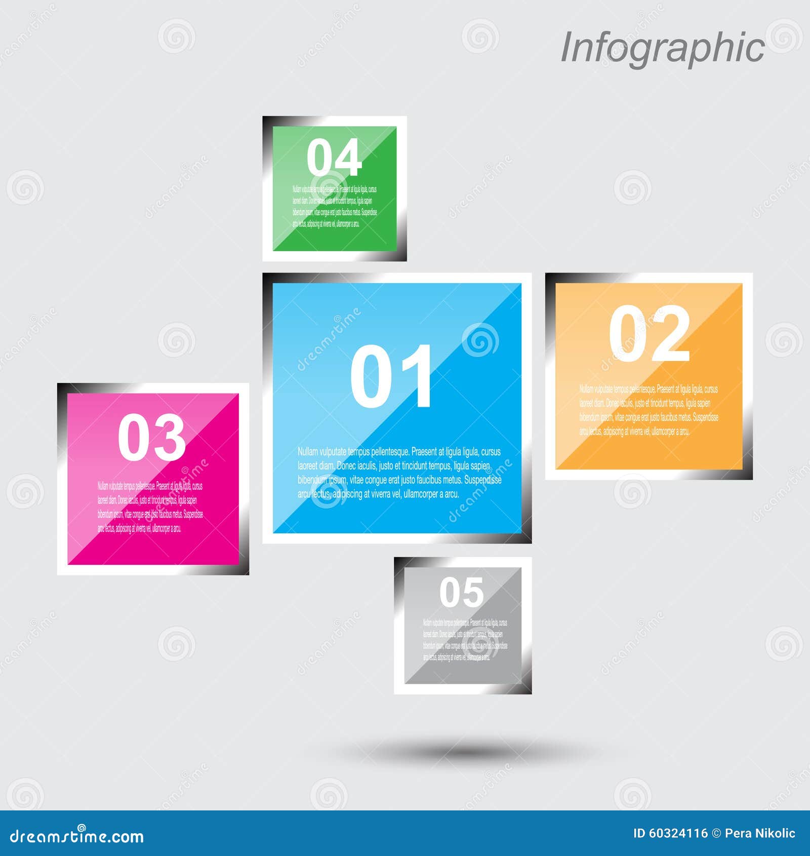 Infographic Design for Product Ranking Stock Vector - Illustration of ...