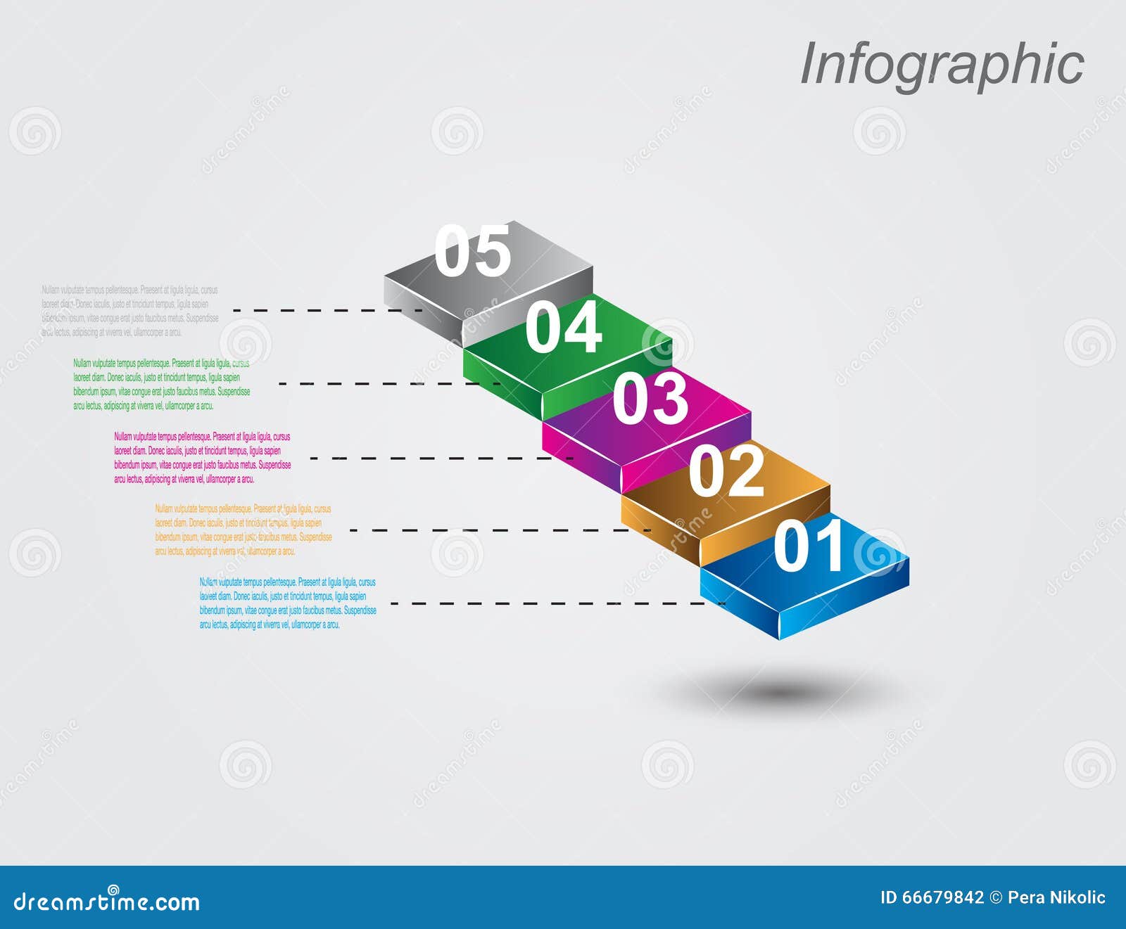Infographic Design For Product Ranking Vector Illustration ...
