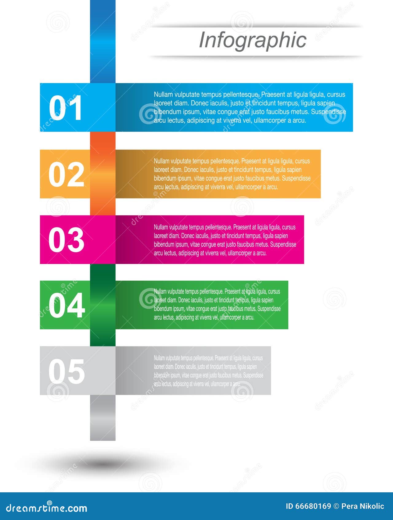 Infographic Design for Product Ranking Stock Vector - Illustration of ...