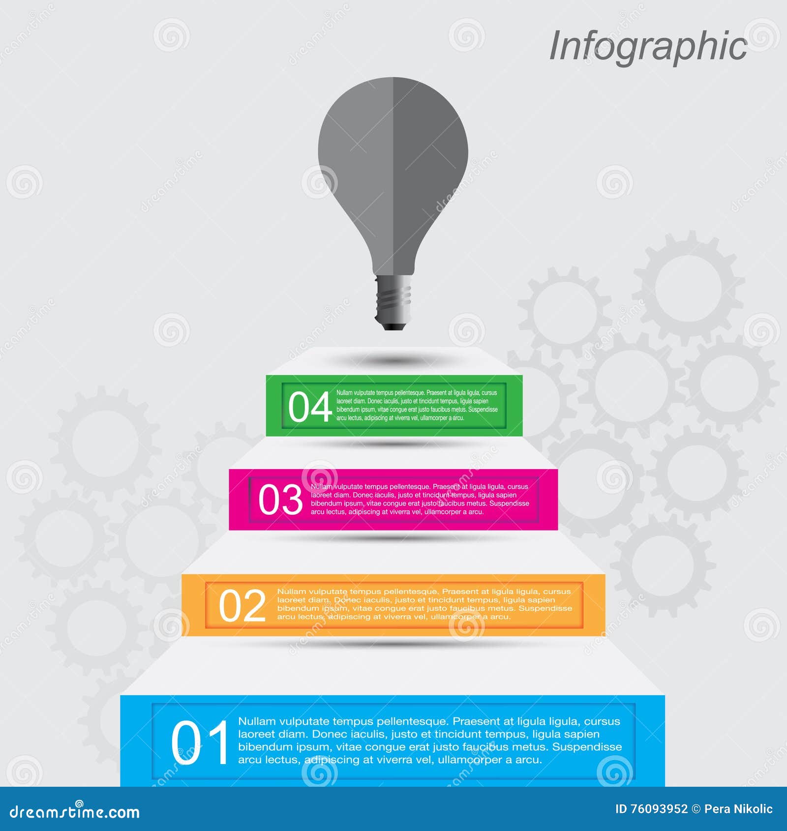 Infographic Design for Product Ranking. Stock Vector - Illustration of ...