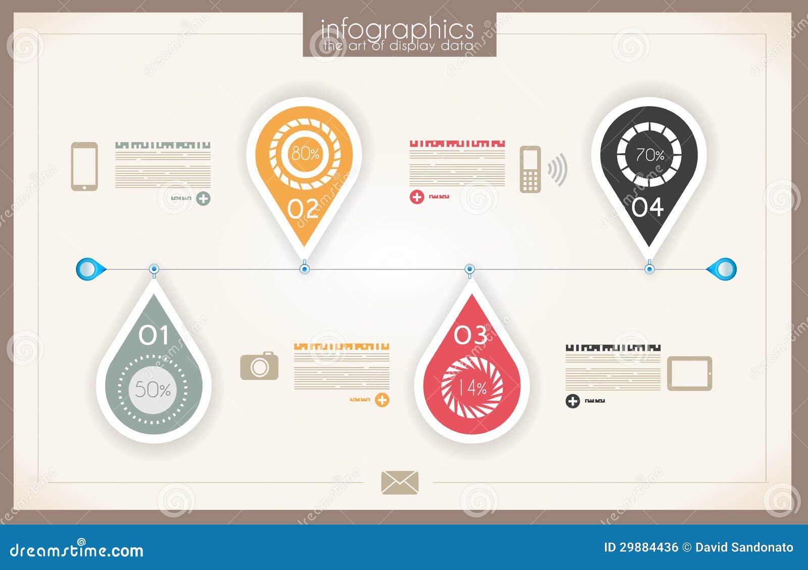 Infographic Design for Product Ranking Stock Vector - Illustration of ...