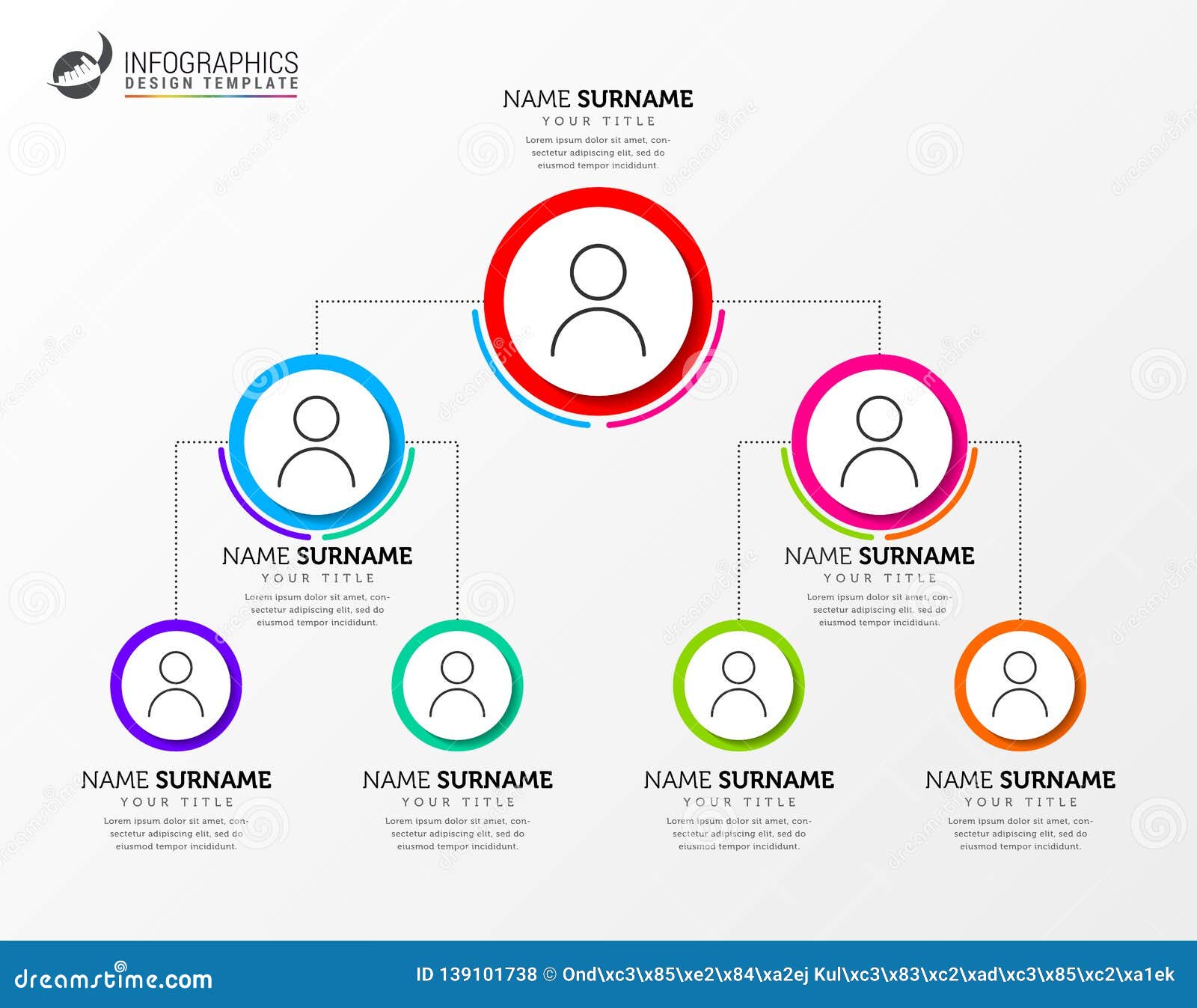 Infographic Design Template. Creative Concept with Pyramid System Stock ...