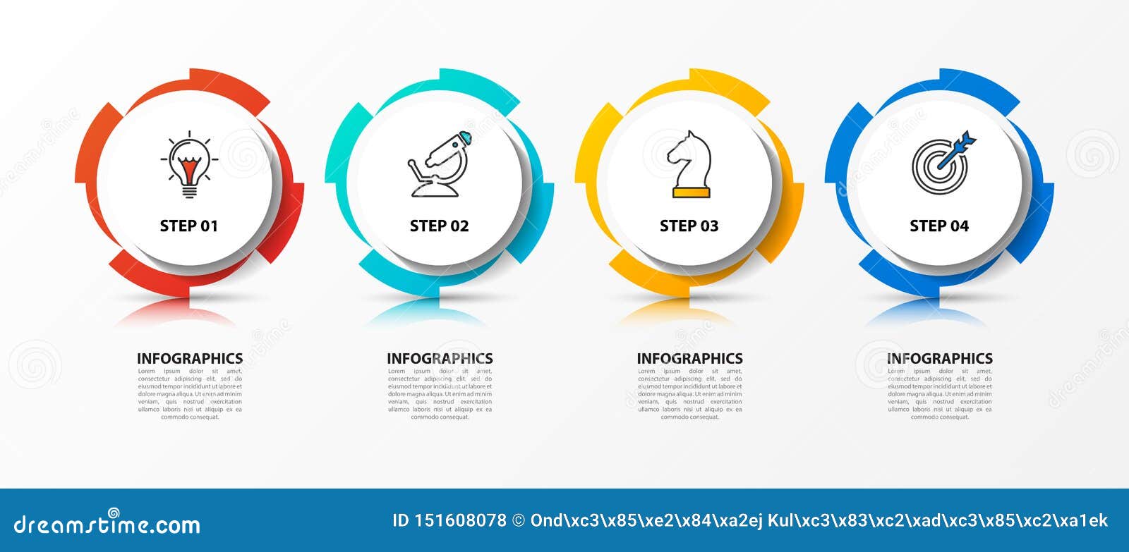 Four Steps Infographics Infographic Design Template I - vrogue.co