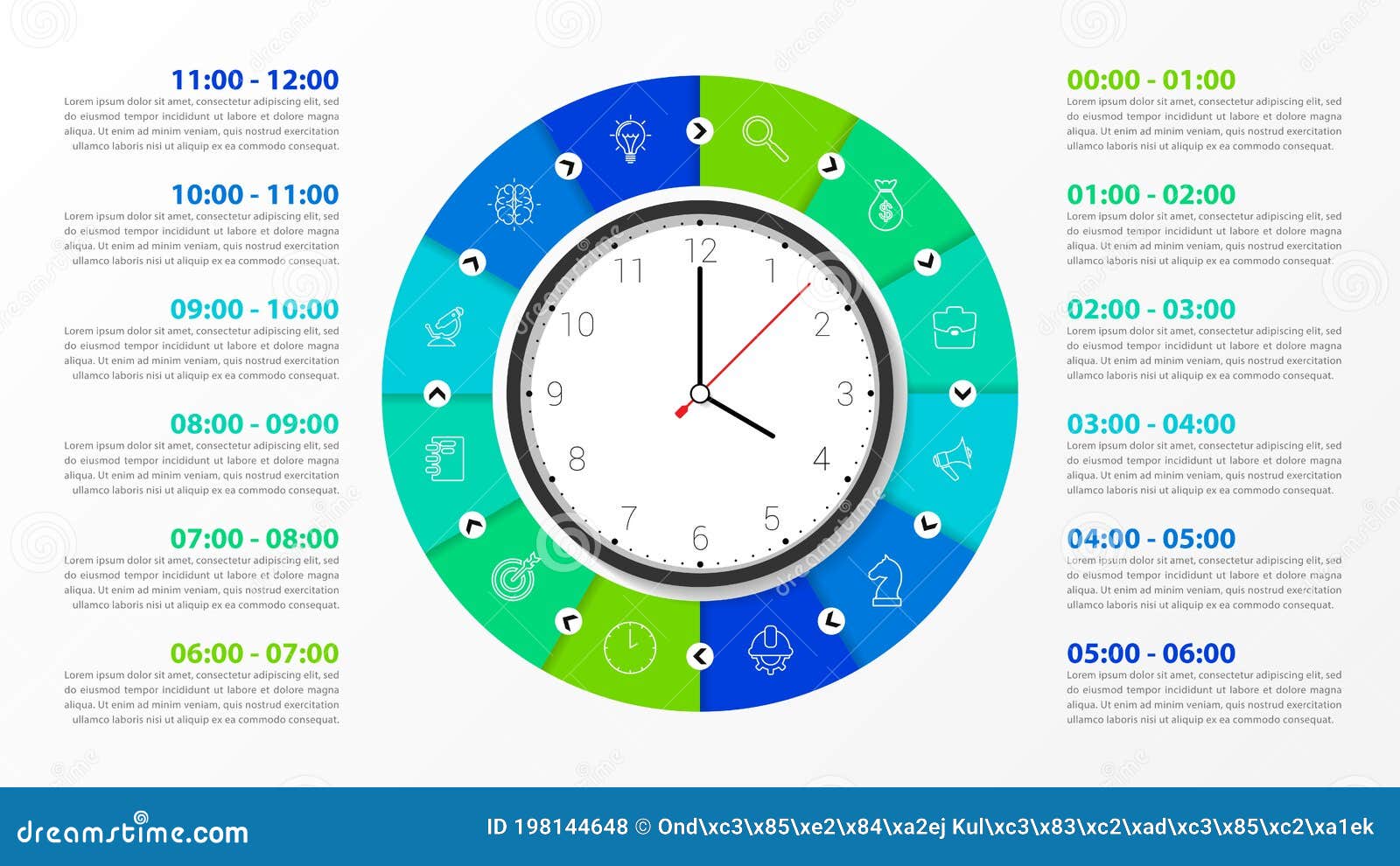 Infographic Design Template. Creative Concept with 12 Steps Stock ...