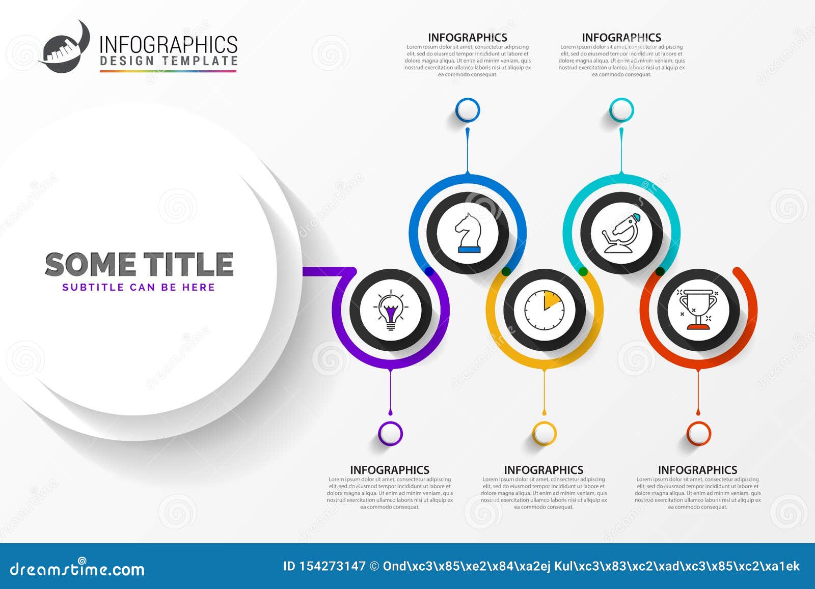 Infographic Design Template. Creative Concept with 5 Steps Stock Vector ... Infographic Design Template. Creative Concept with 5 Steps Stock Vector ...