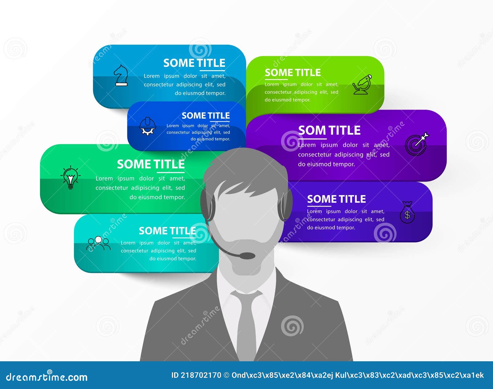 Infographic Customer Service Seven Stock Illustrations – 14 Infographic ...