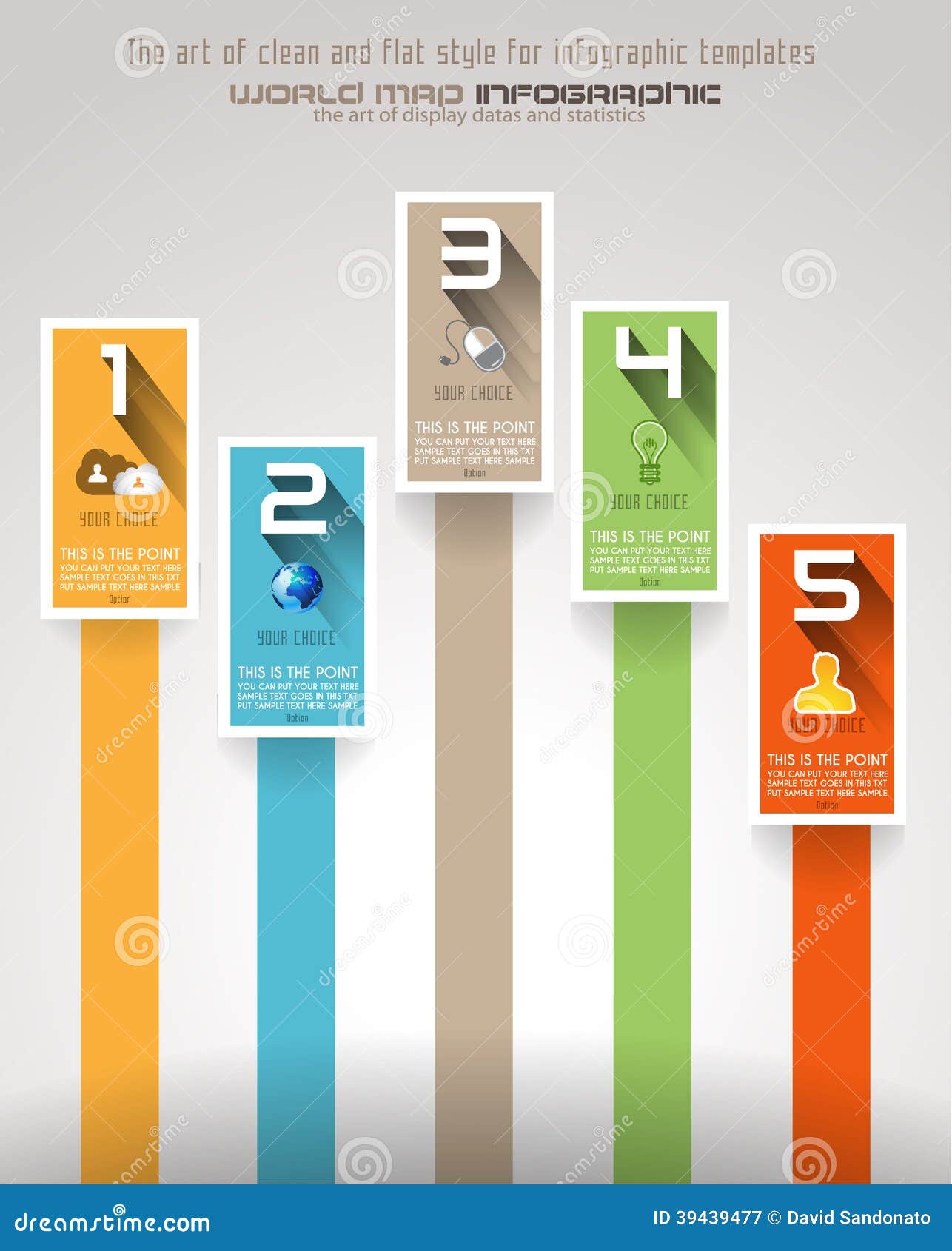 Infographic Design Template Stock Vector - Illustration of connection ...