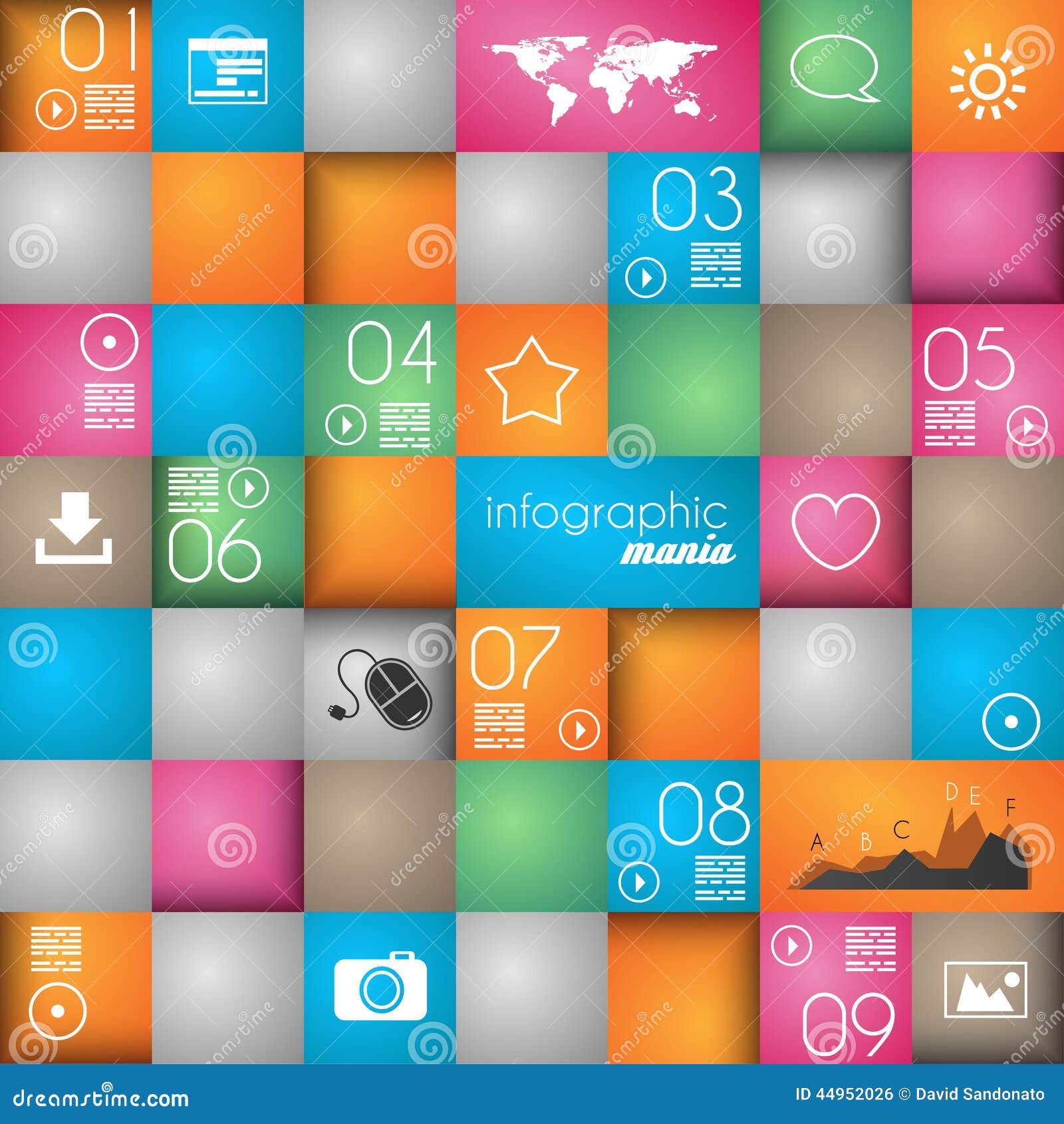 Infographic Design Template. Ideal To Display Information Stock Vector ...