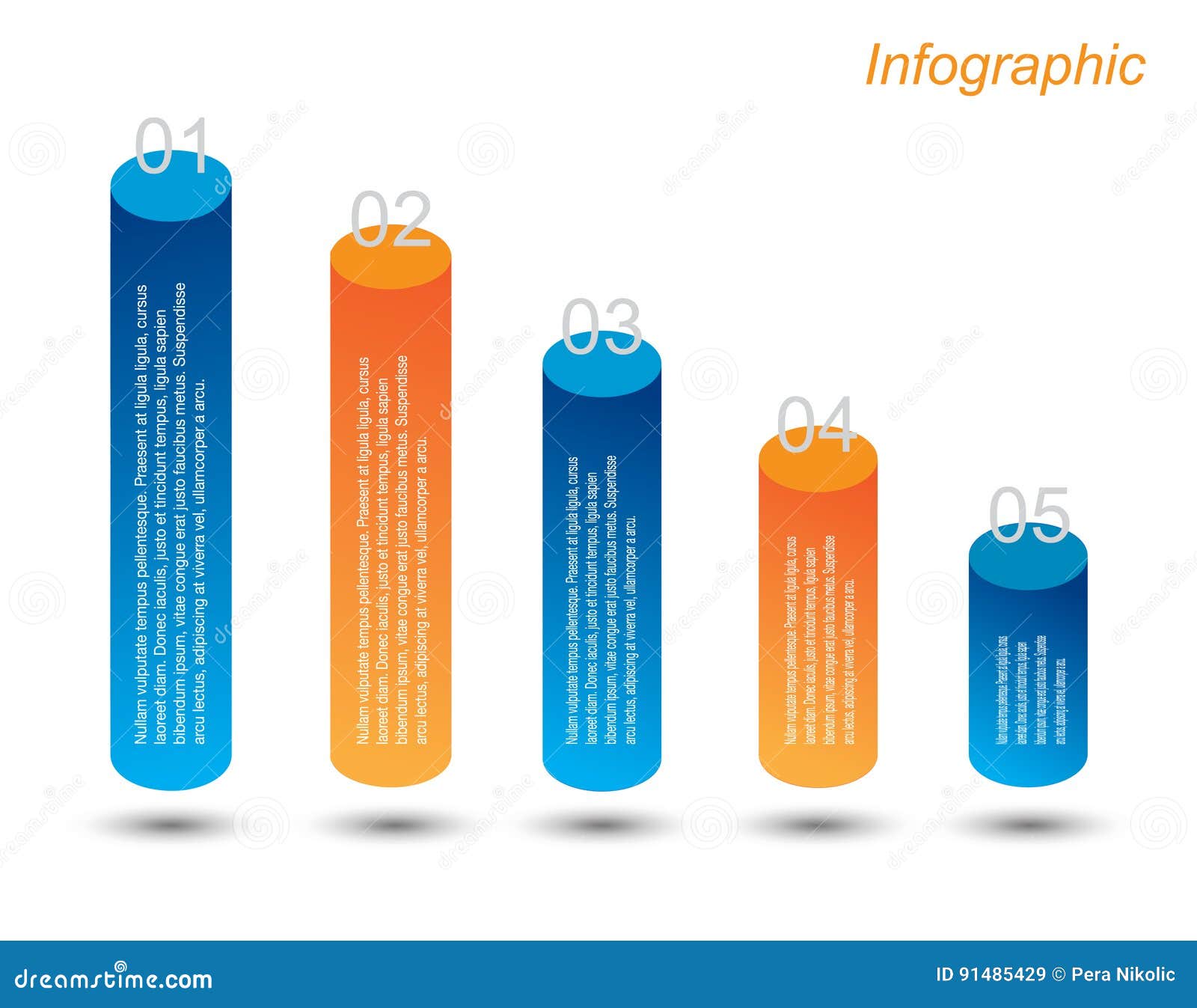 Infographic Design Template. Stock Vector - Illustration of ranking ...
