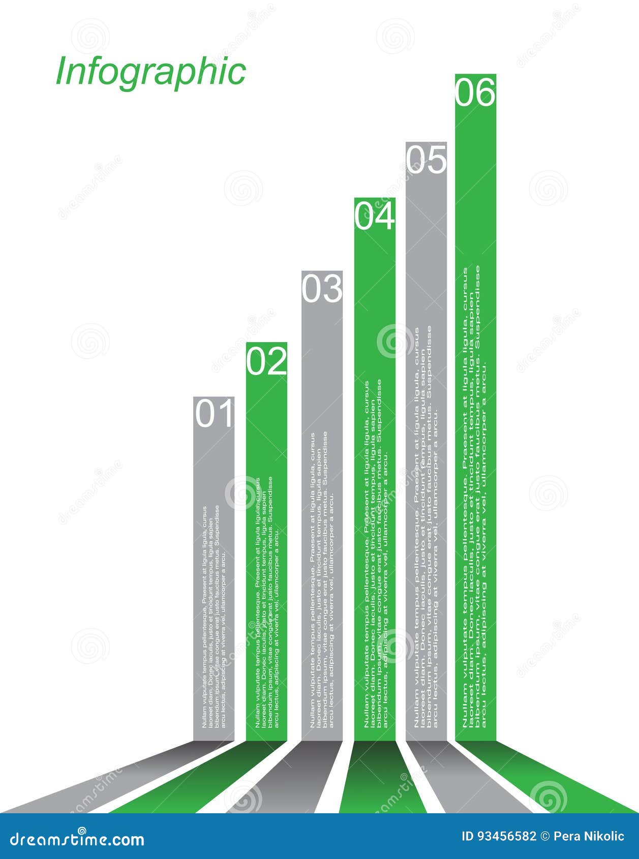 Infographic Design Template. Stock Vector - Illustration of report ...