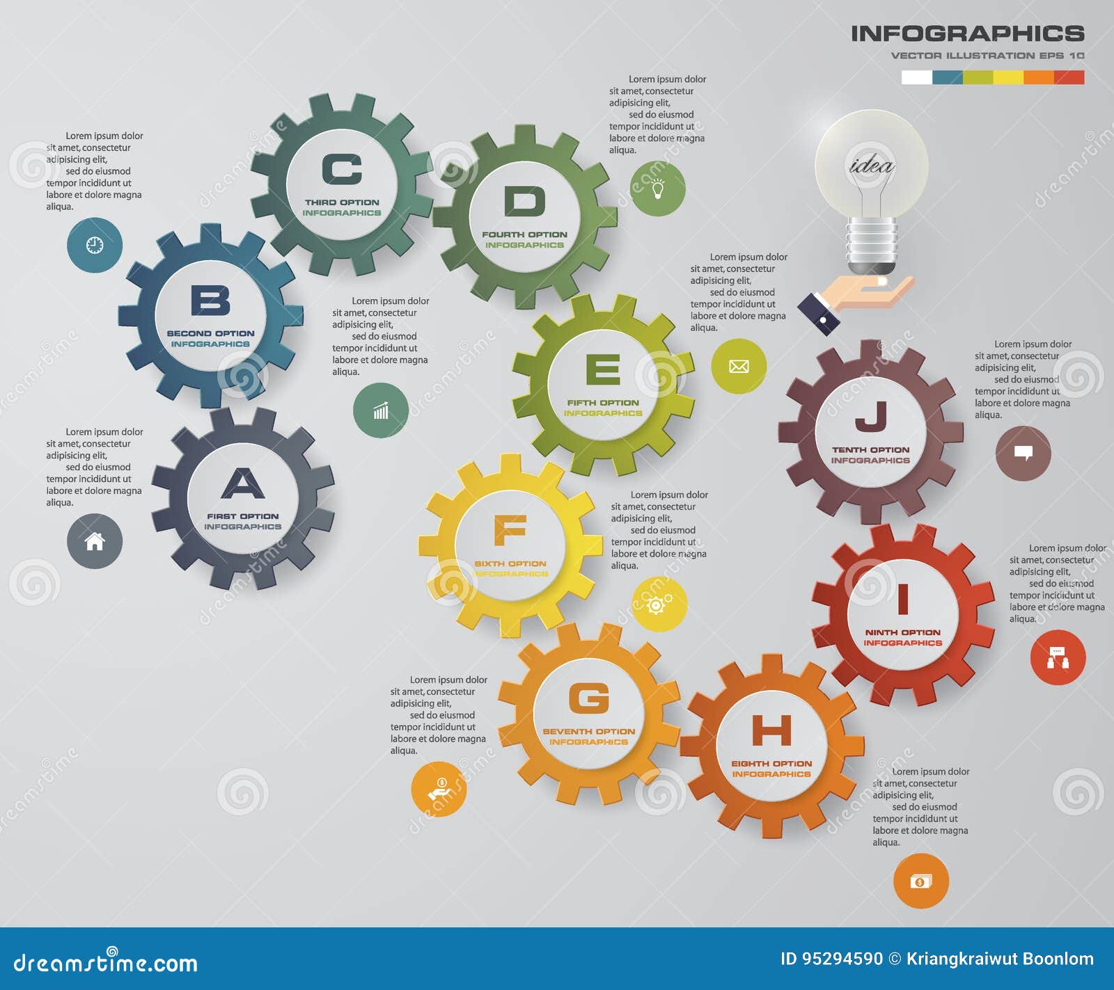 5G Infographic Connect Sign Of Technology Cartoon Vector ...