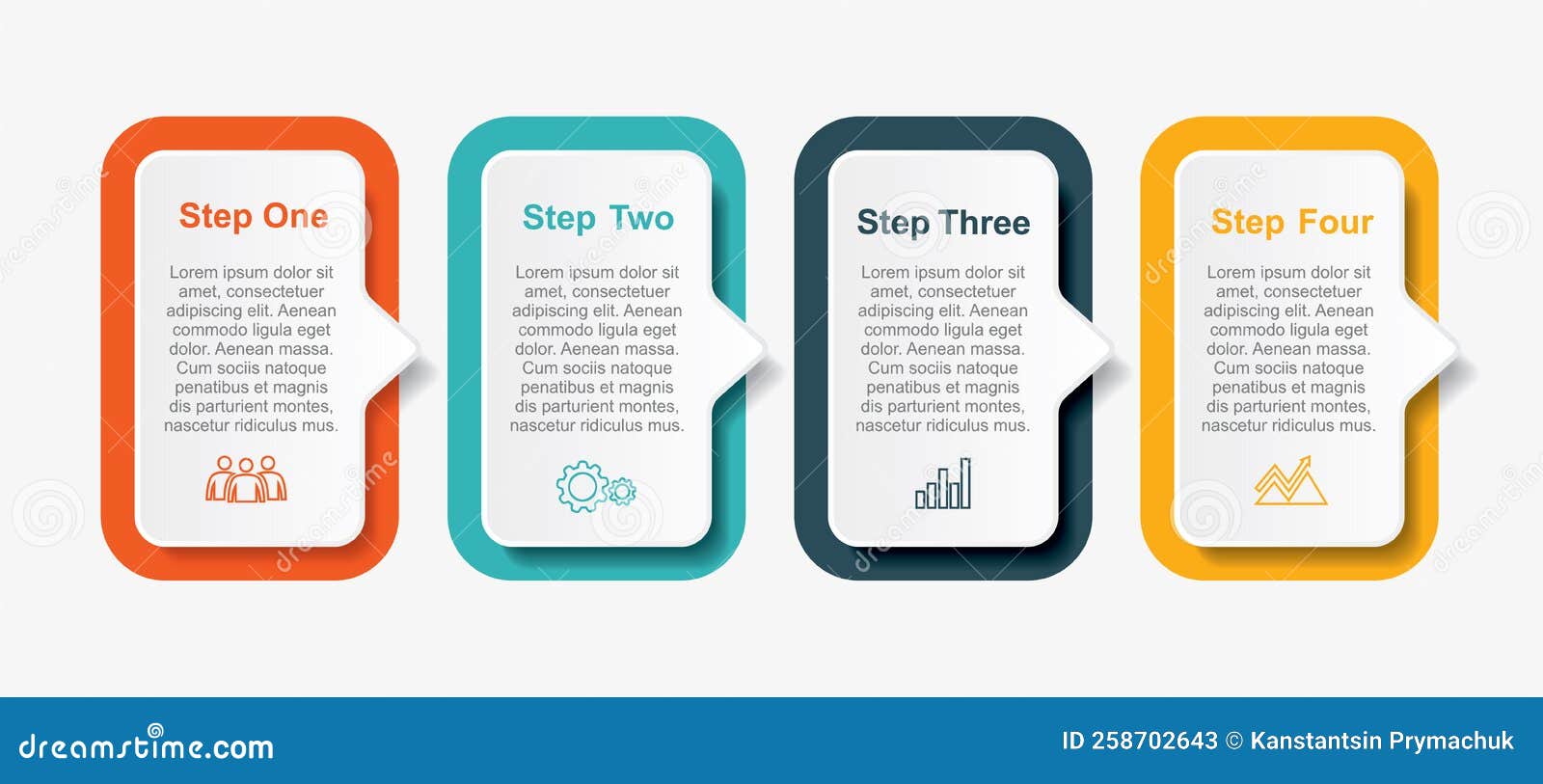 Infographic Design Template with Place for Your Data. Vector ...