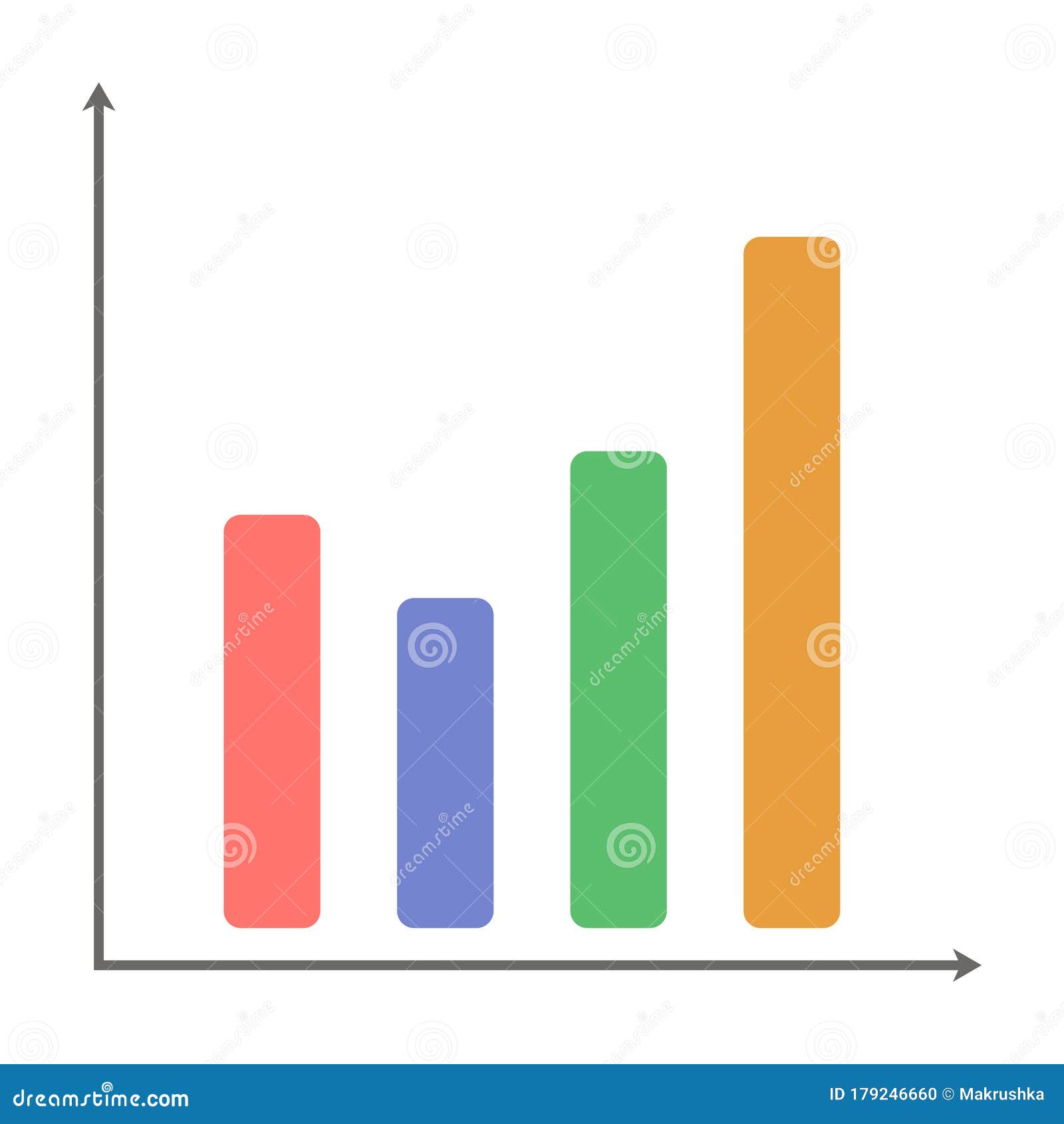 Infographic Diagram Bars. Chart Icon. Statistic of Analyze Information ...