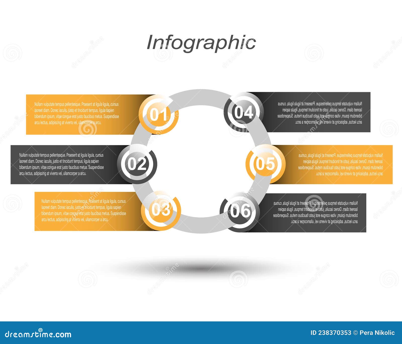 Infographic Display, Idea To Ranked and Statistics. Stock Vector ...